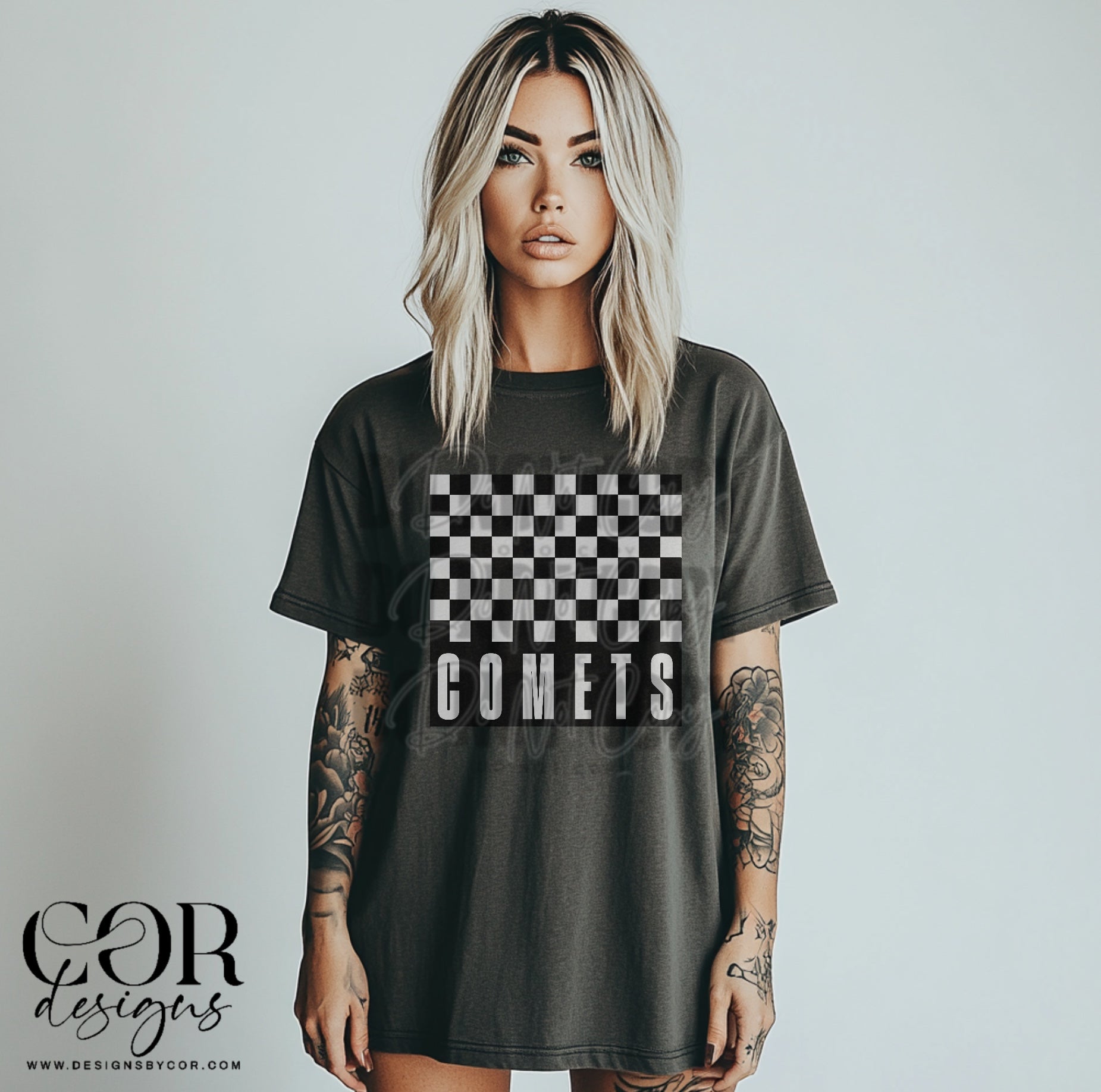 Comets Checkered – Earthline Customs