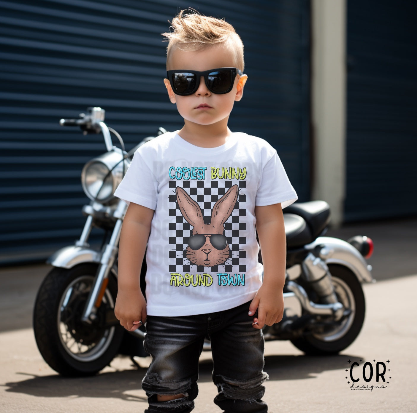 Coolest Bunny Around Town Easter Bunny – Earthline Customs