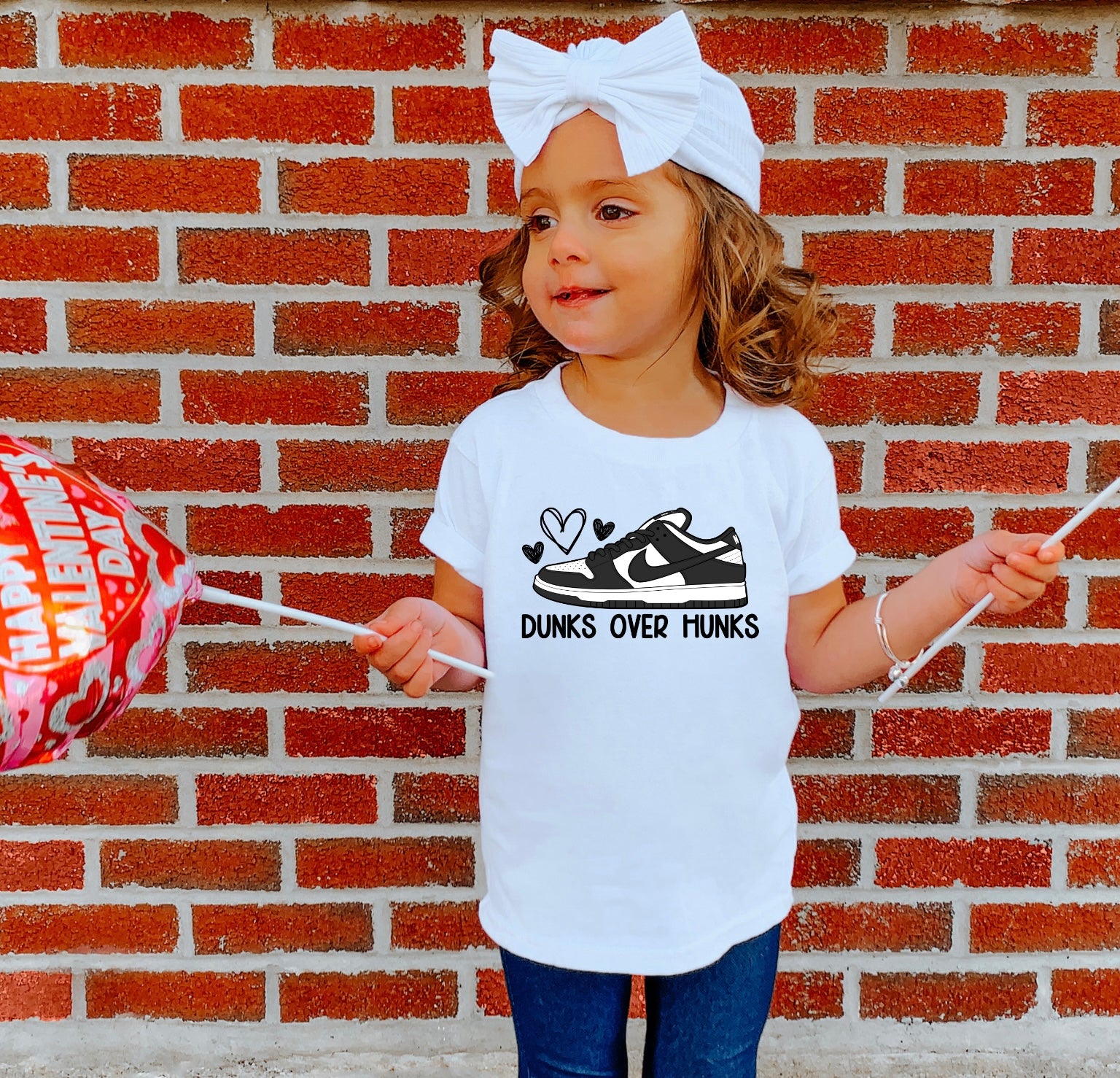 Black Dunks over Hunks - DTF Transfer – Earthline Customs