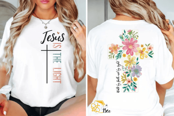 Jesus is the light (Back) – Earthline Customs