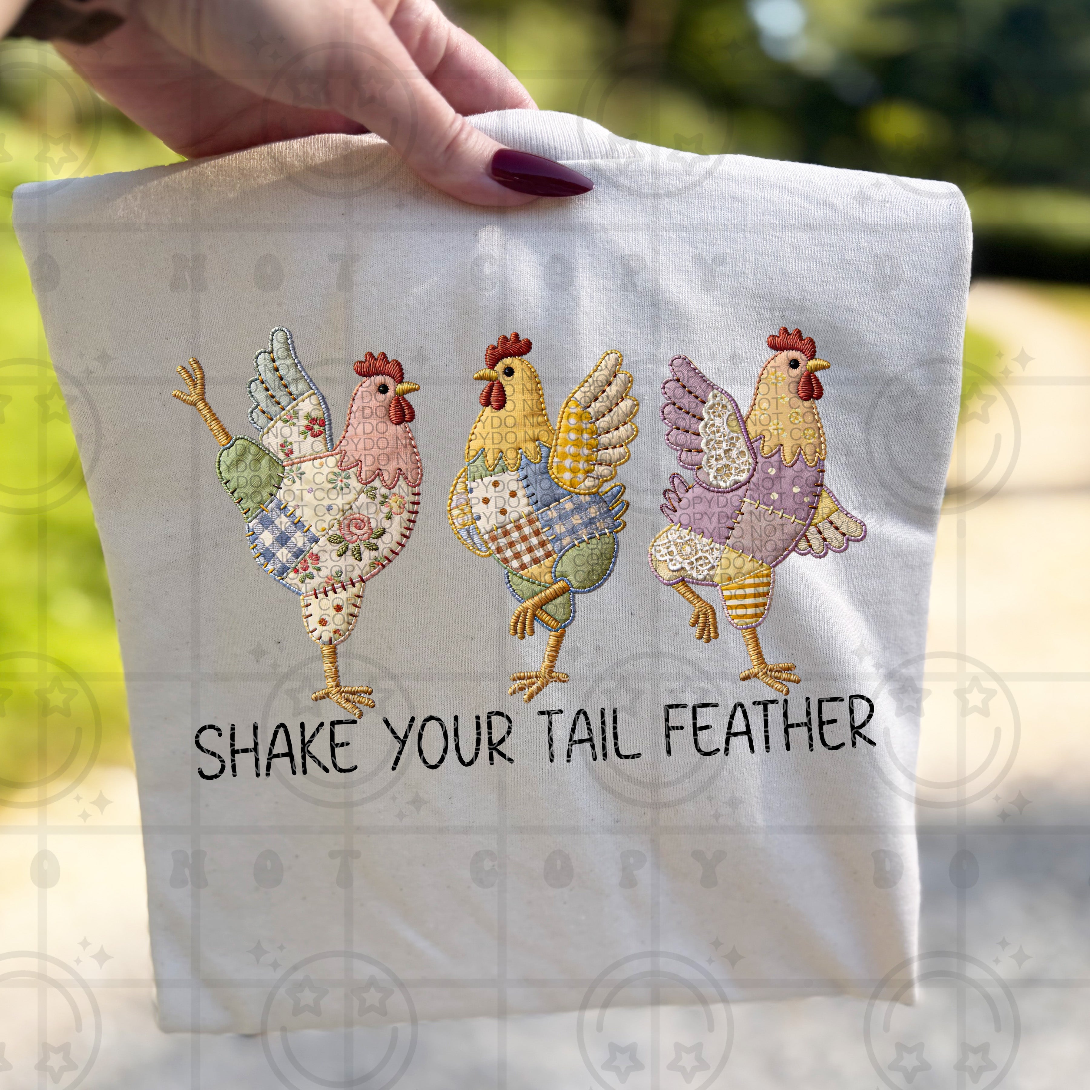 SHAKE YOUR TAIL FEATHERS – Earthline Customs