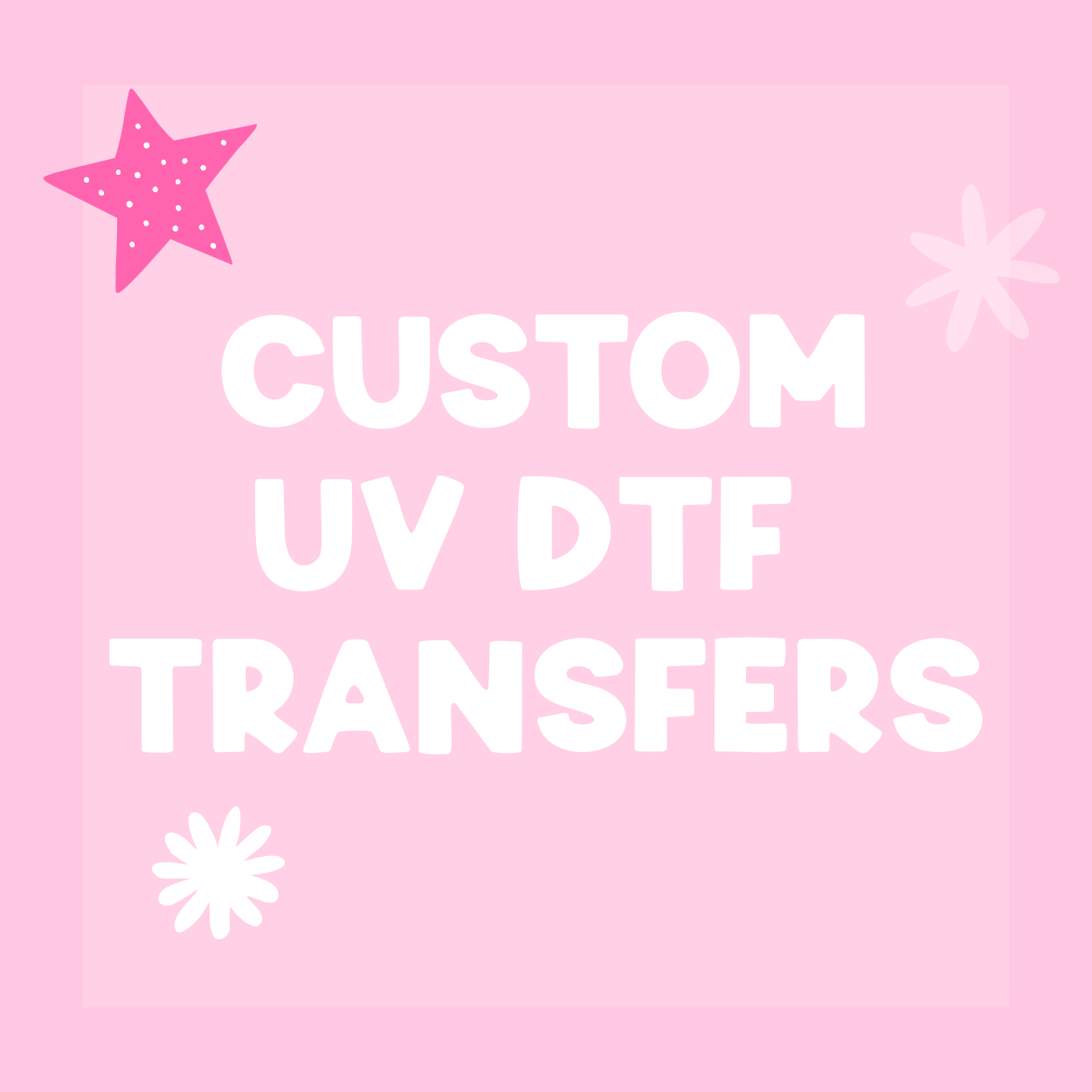 Custom UV DTF Transfers – Earthline Customs