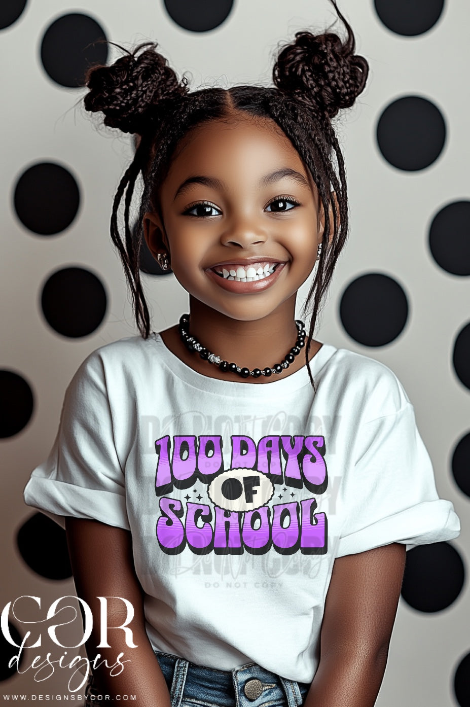 100 days of school (purple) – Earthline Customs