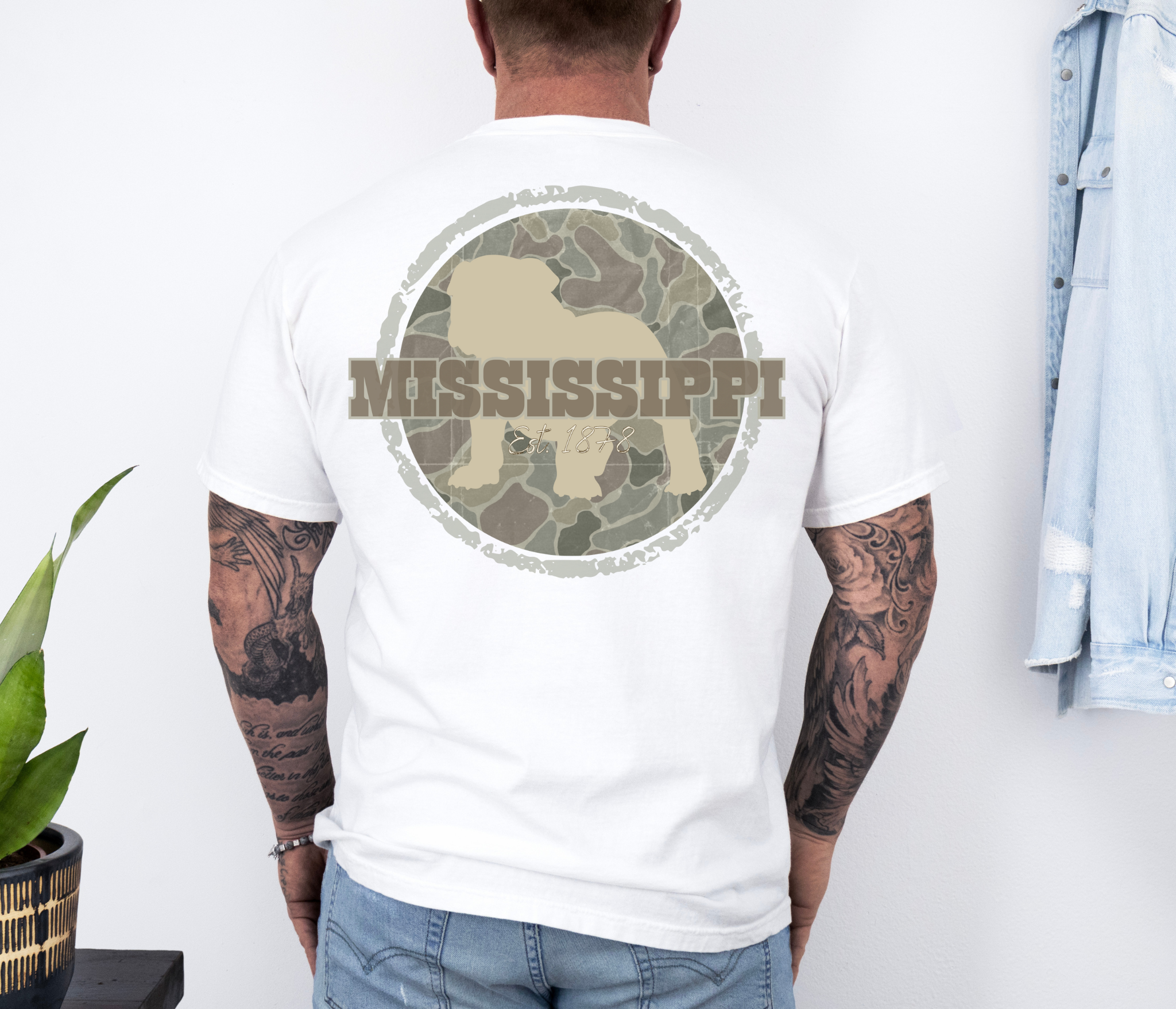 Camo Mississippi - BACK – Earthline Customs