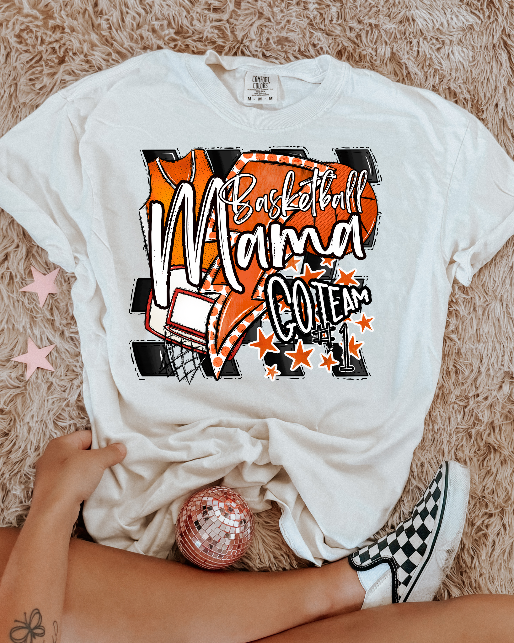 Basketball Mama Go Team (orange) – Earthline Customs