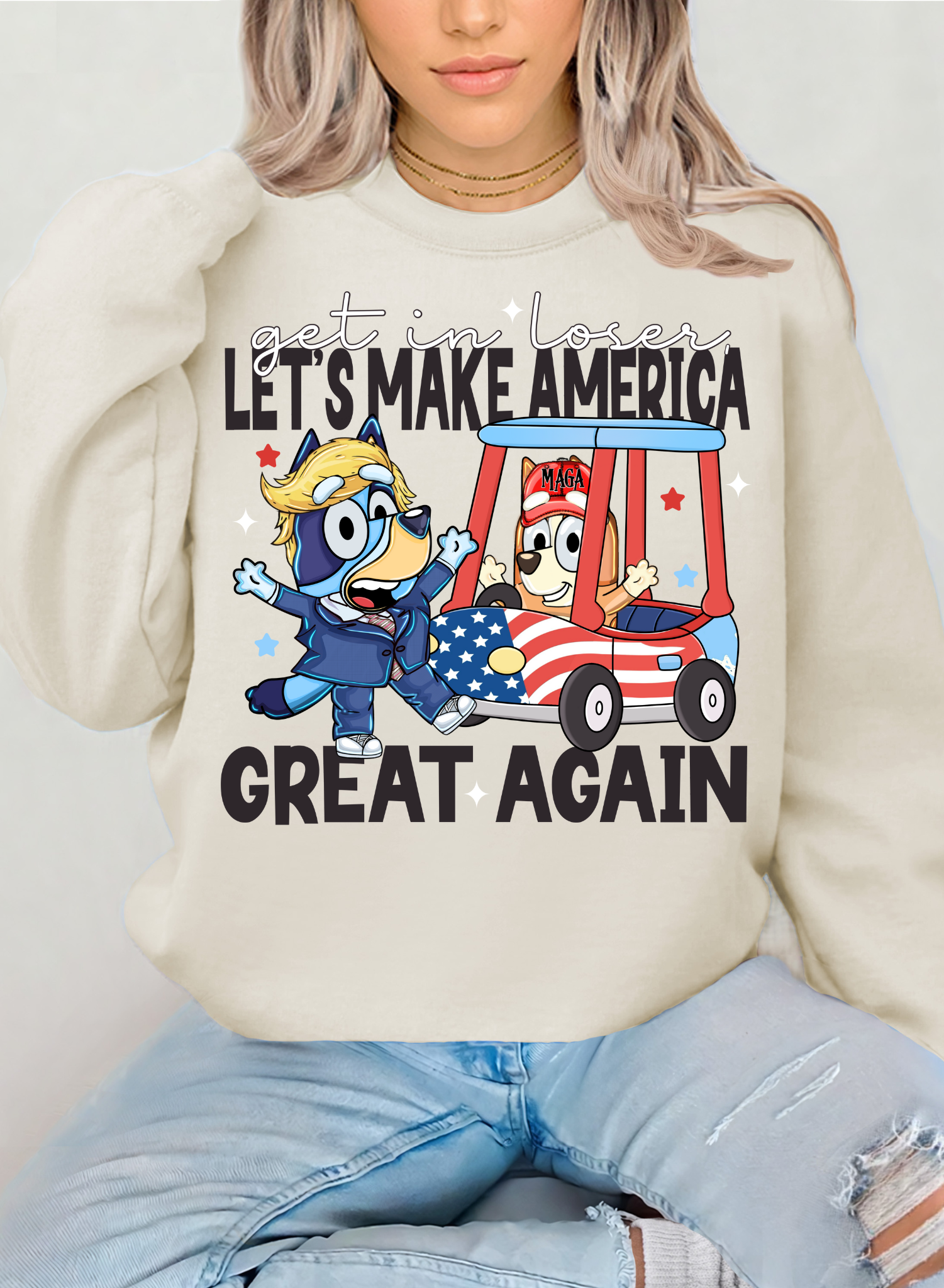 Get in Loser Lets Make America great again – Earthline Customs