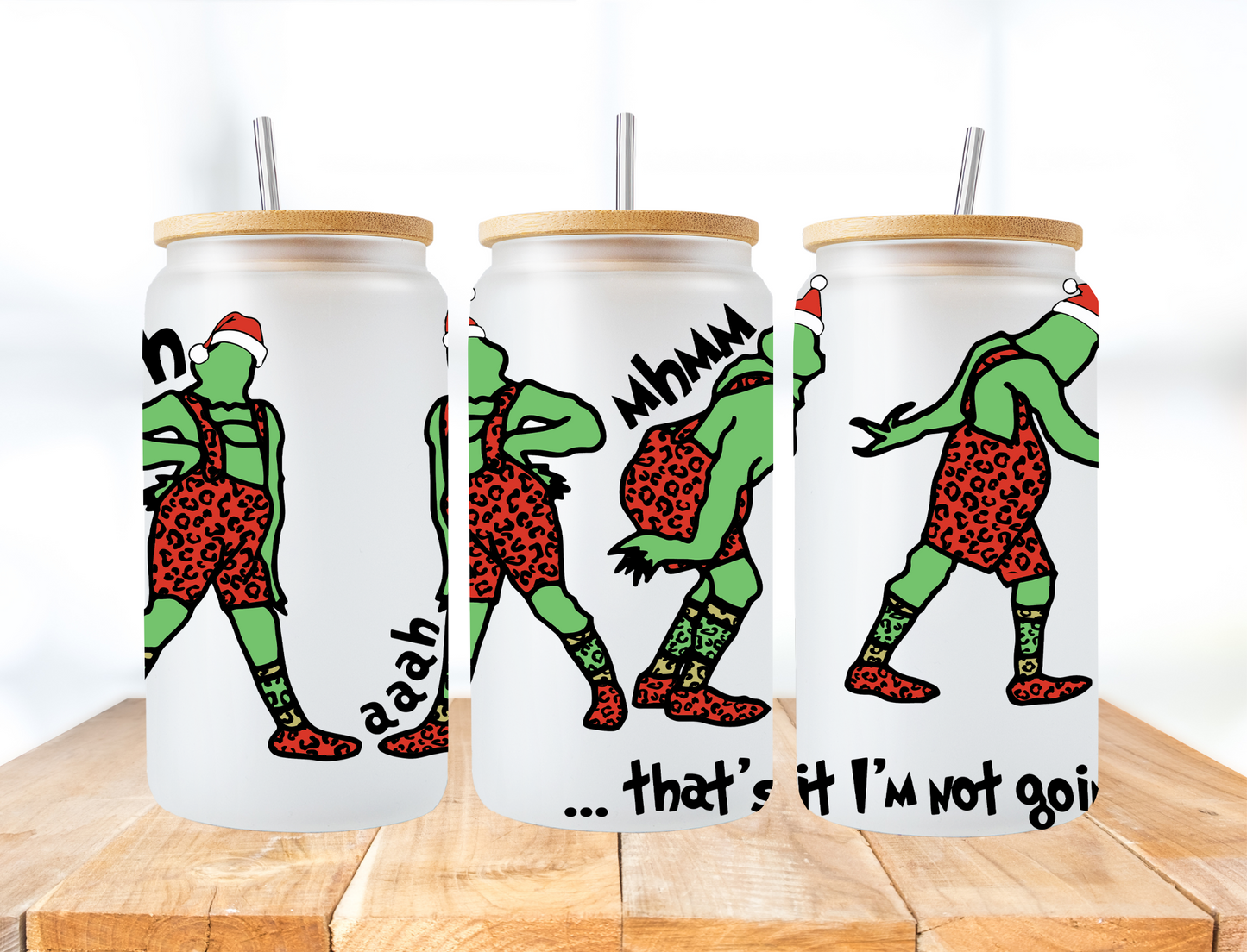 That's It I'm Not Going (RED LEOPARD) - UV Libby Wrap – Earthline Customs