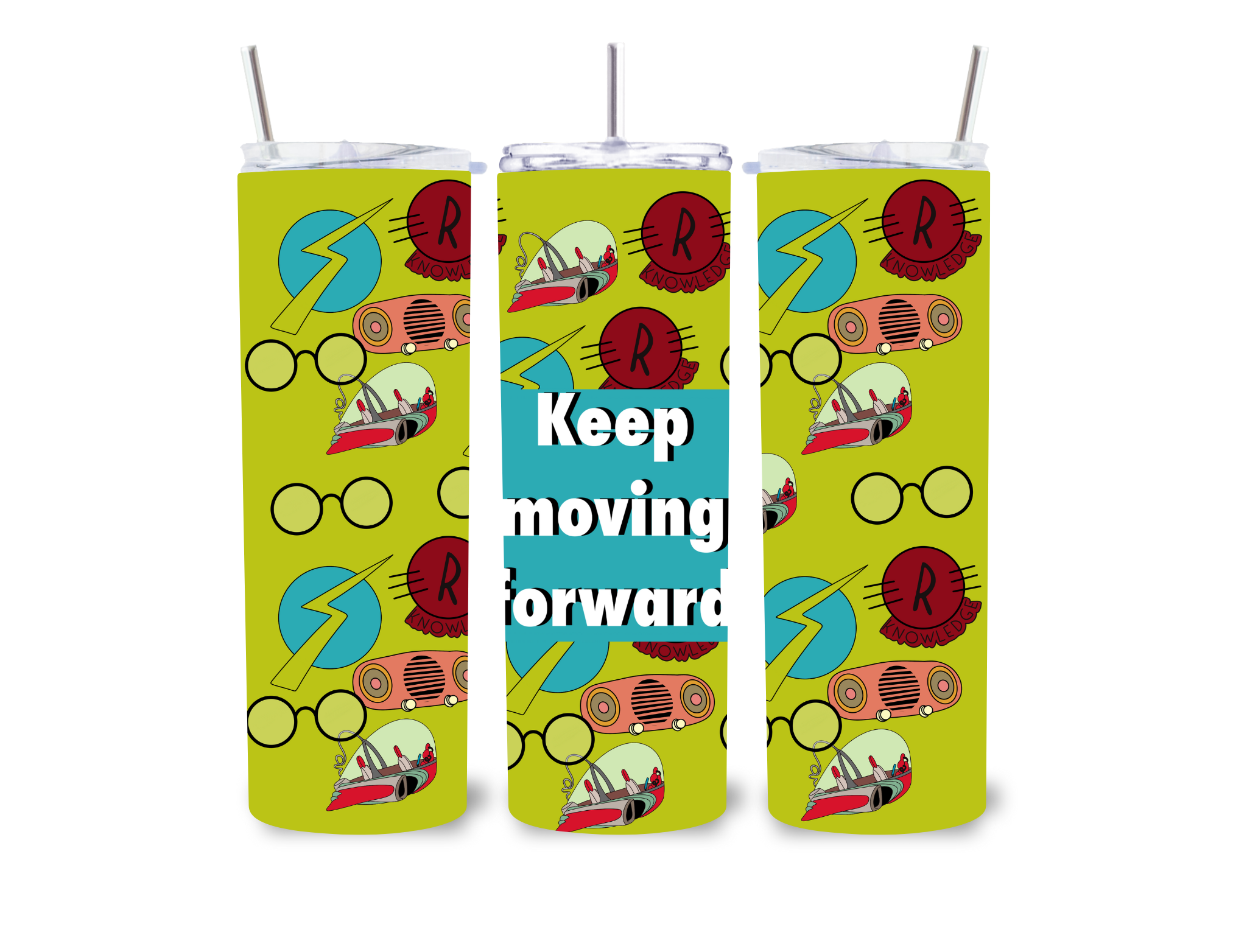 Keep Moving Forward - 20oz SUBLIMATION – Earthline Customs