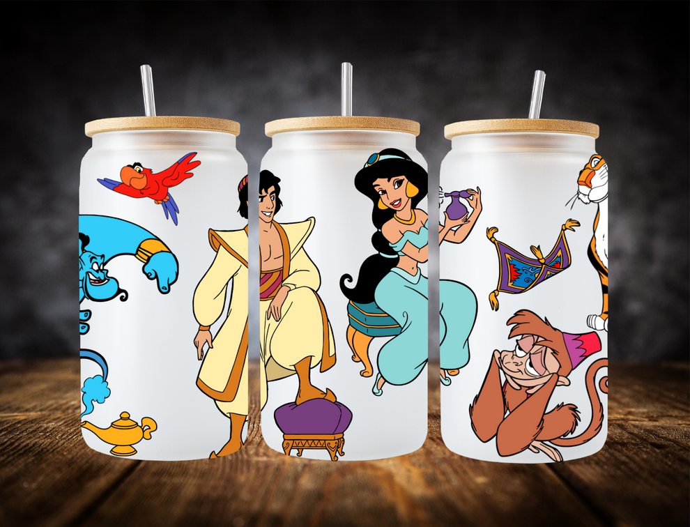 Aladdin characters - UV Libby Wrap – Earthline Customs