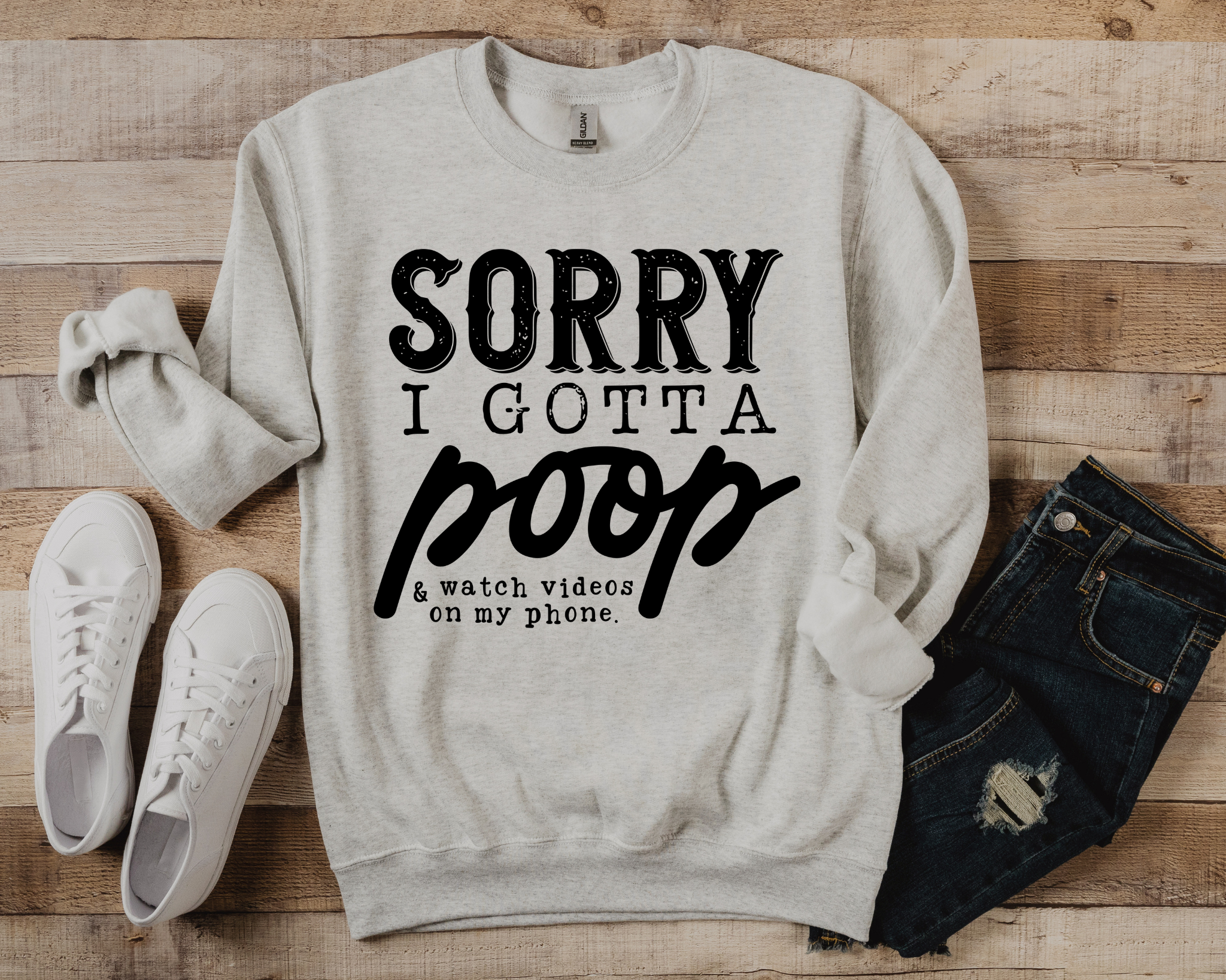 Sorry I gotta poop – Earthline Customs