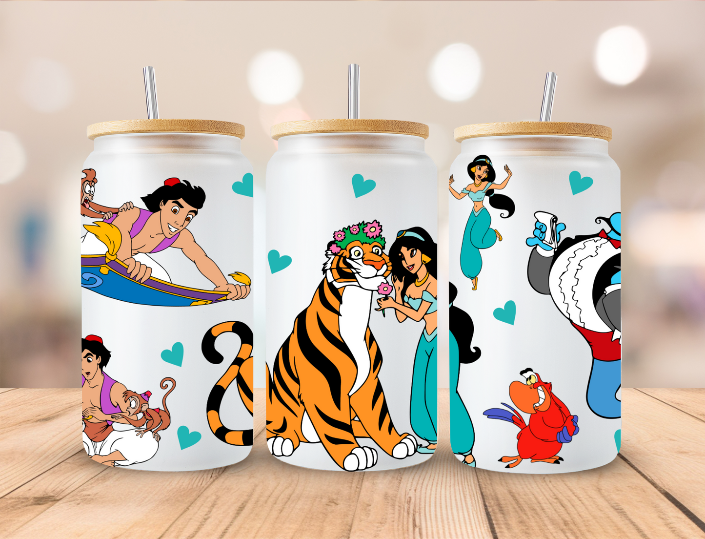 Aladdin collage - UV Libby Wrap – Earthline Customs