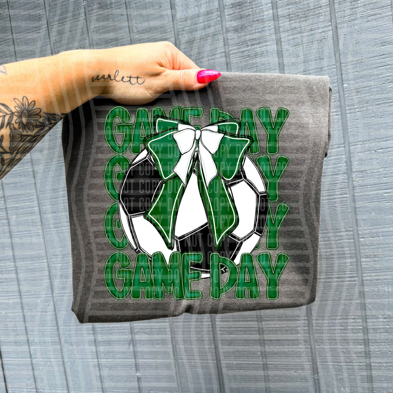 GAMEDAY SOCCER DARK GREEN – Earthline Customs