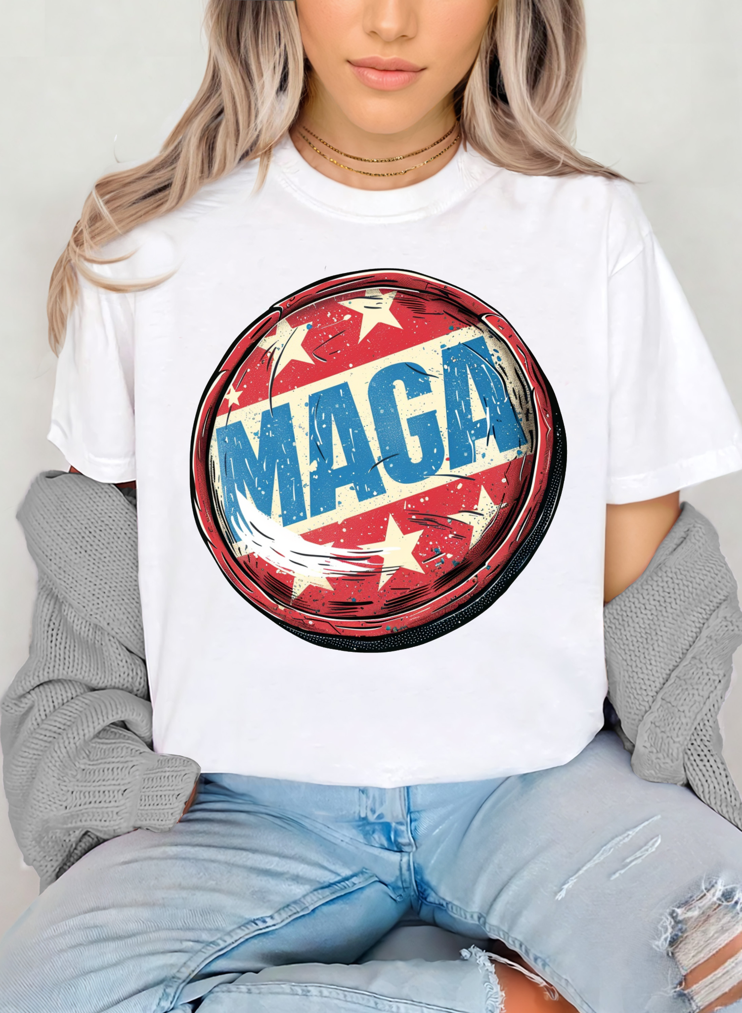 Maga Button – Earthline Customs