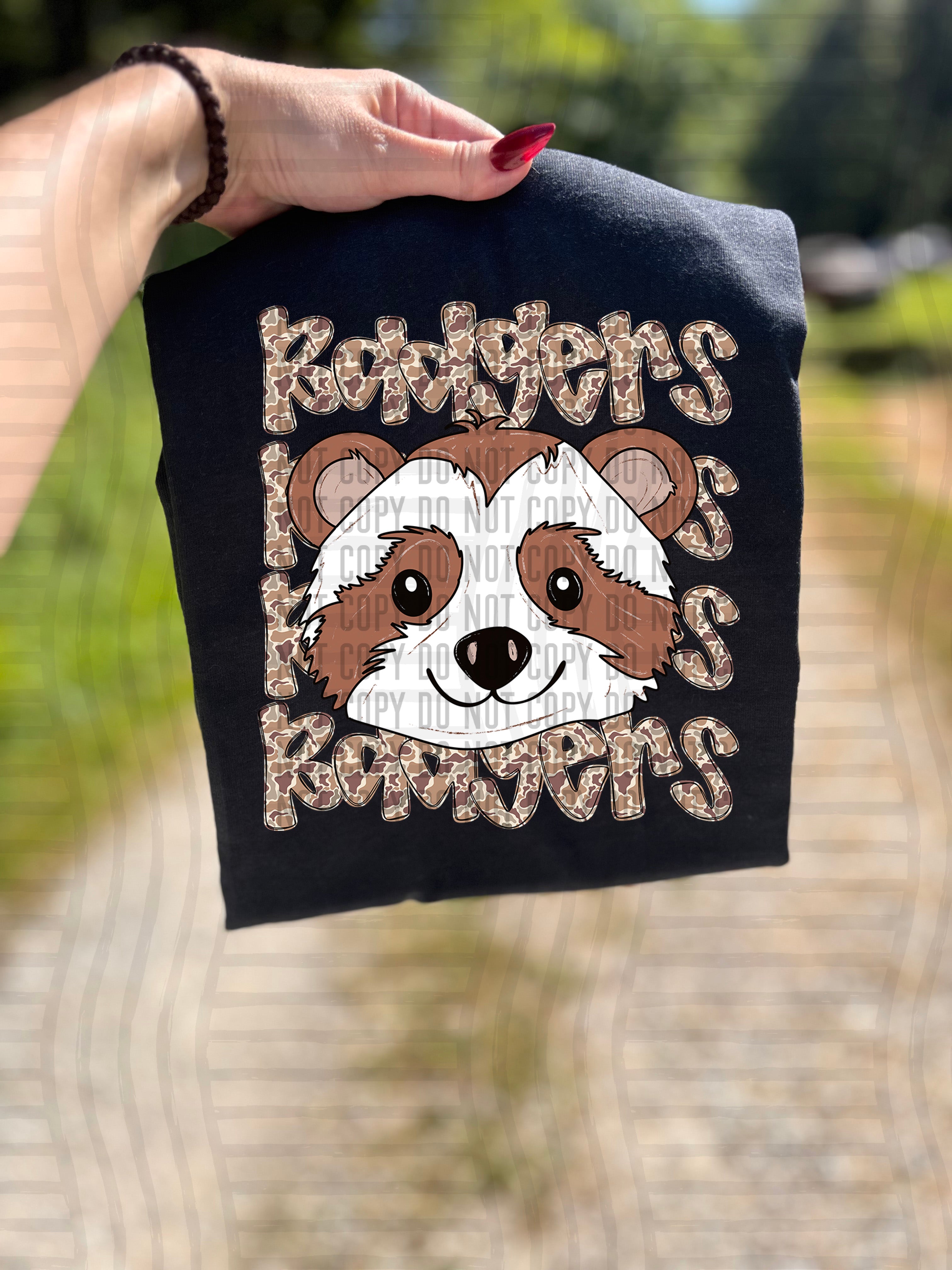 Camo Badgers – Earthline Customs