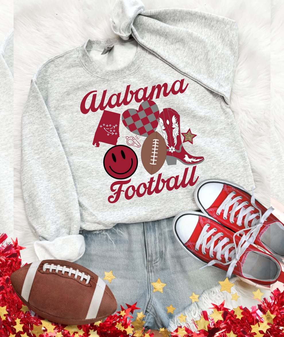 Alabama Football Checkered – Earthline Customs