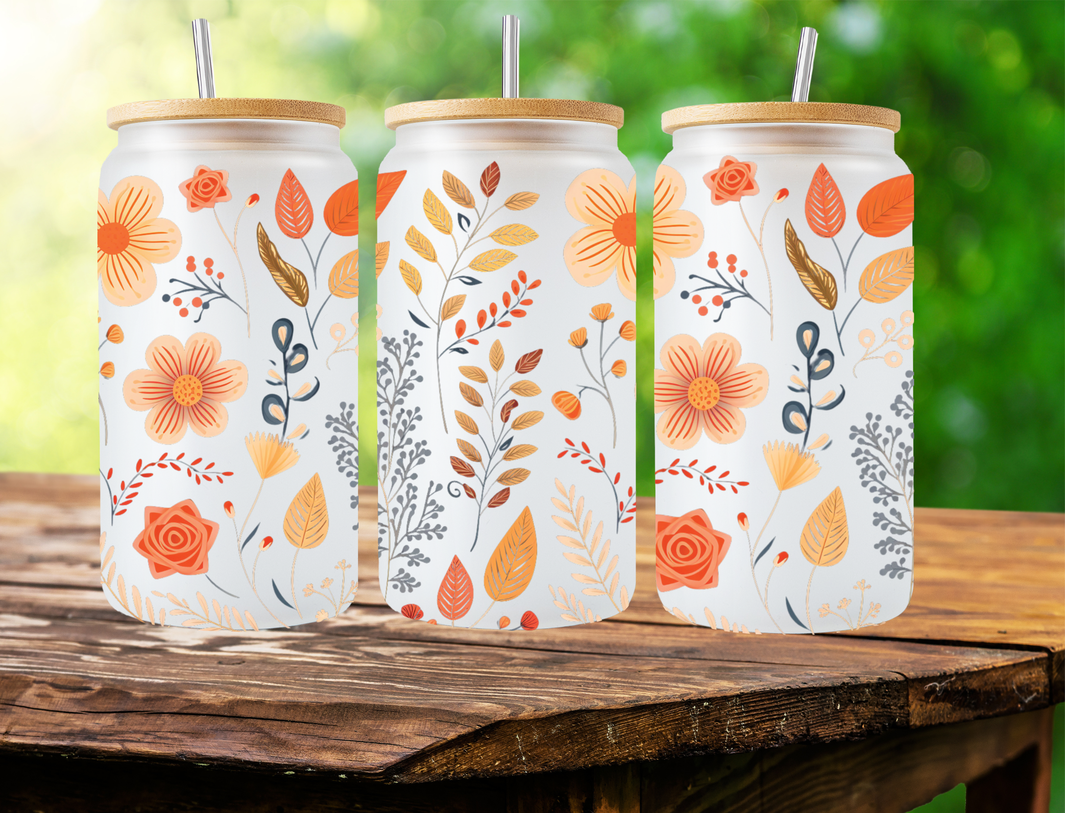 Boho Wild Flowers - UV Libby Wrap – Earthline Customs