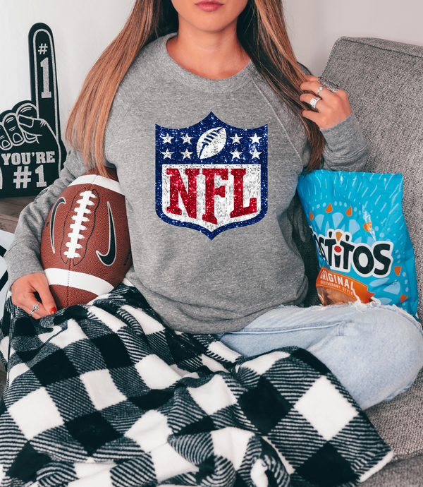NFL Logo GLITTER - DTF Print – Earthline Customs