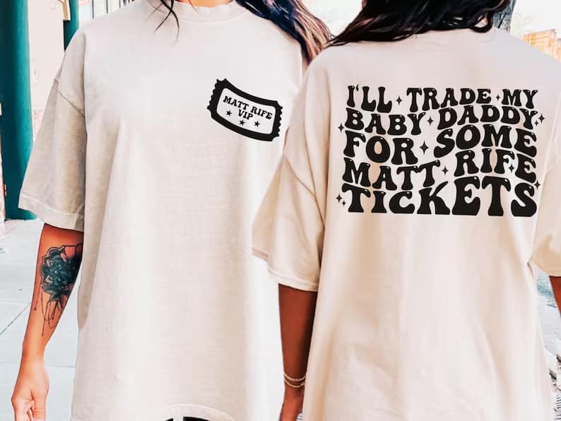 Matt Rife VIP Ticket - FRONT ONLY – Earthline Customs