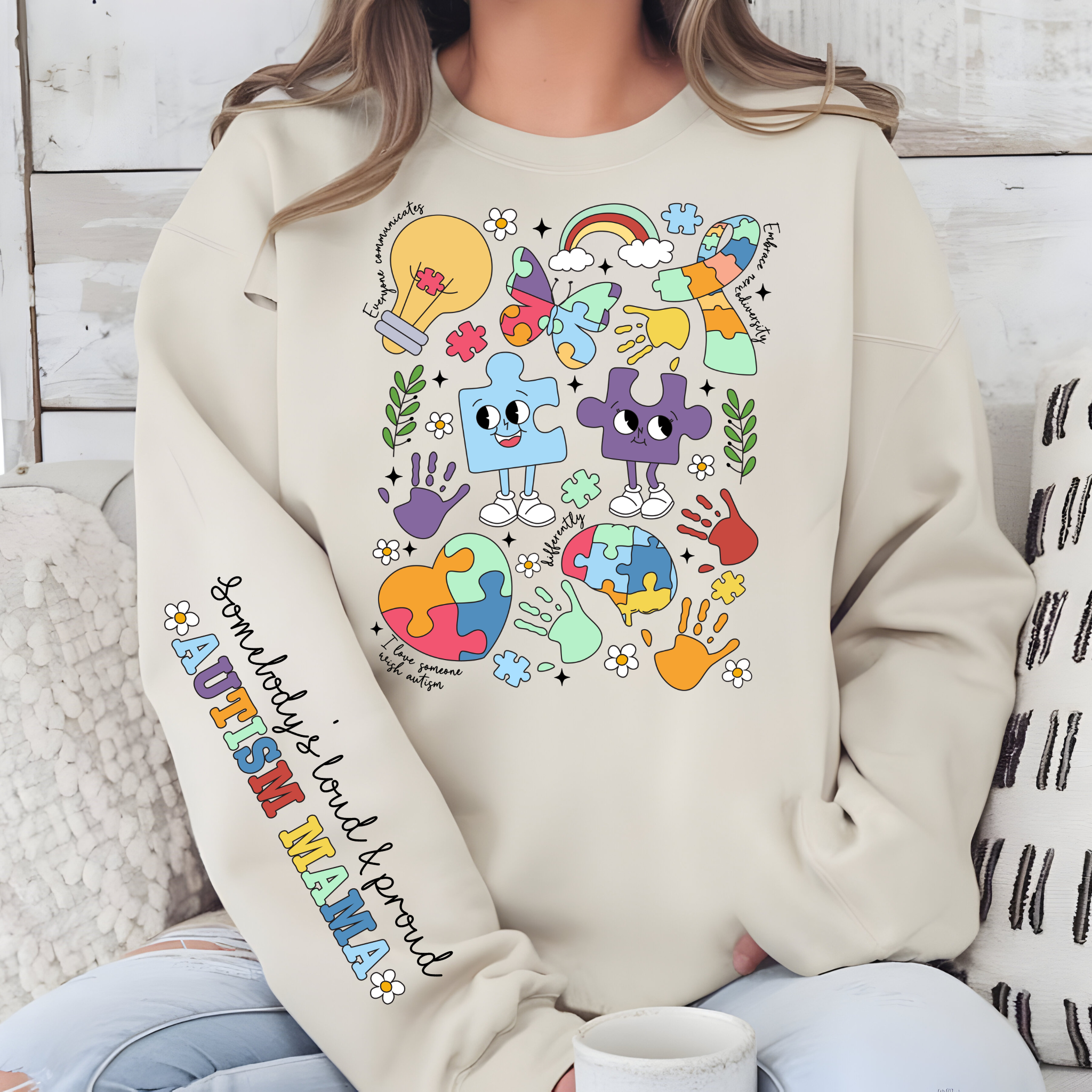 Autism mama - CHEST – Earthline Customs