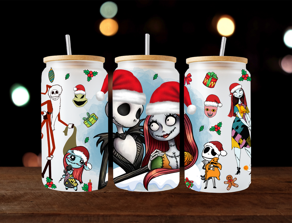 Jack and Sally Collage - UV Libby Wrap – Earthline Customs