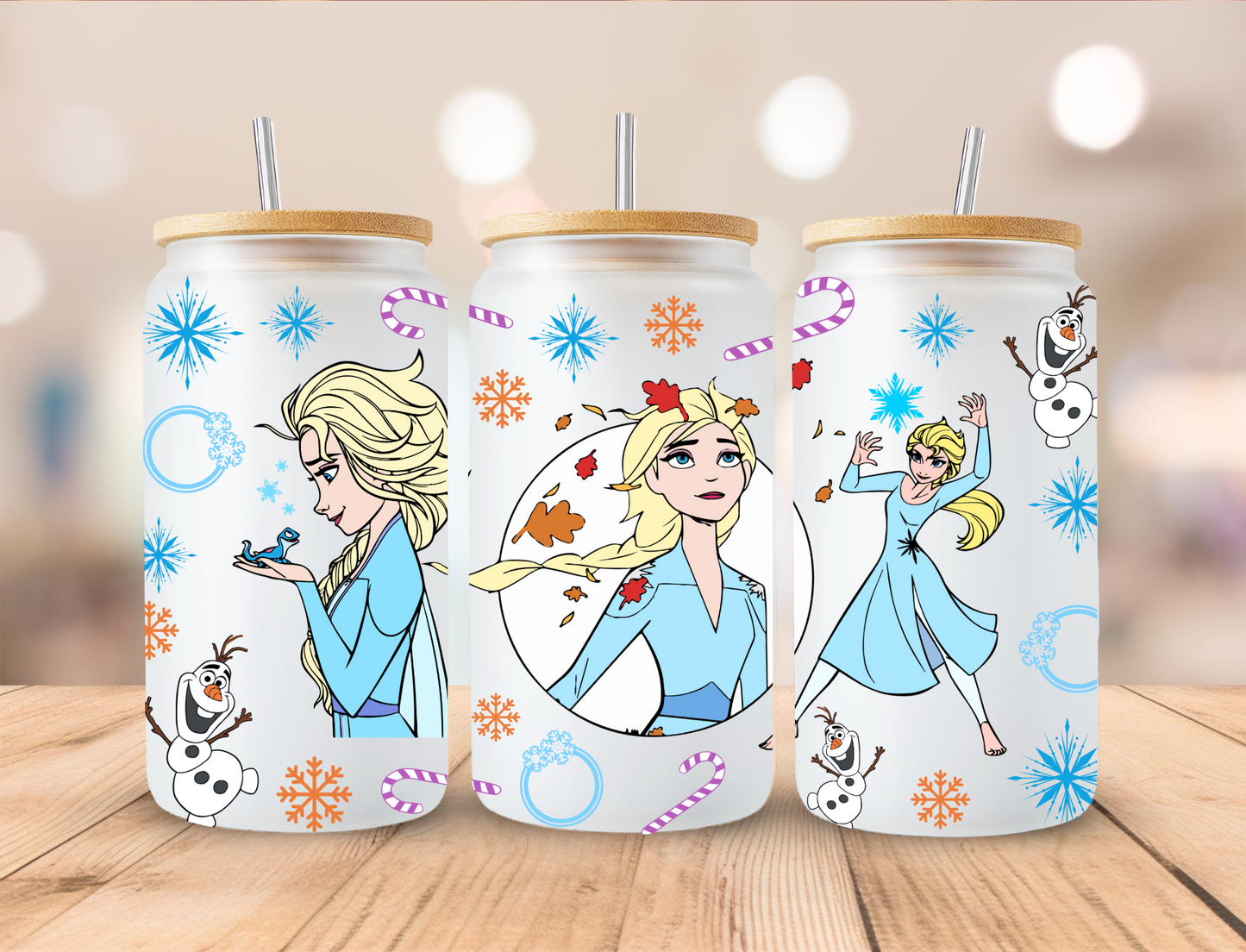 Elsa and Olaf - UV Libby Wrap – Earthline Customs