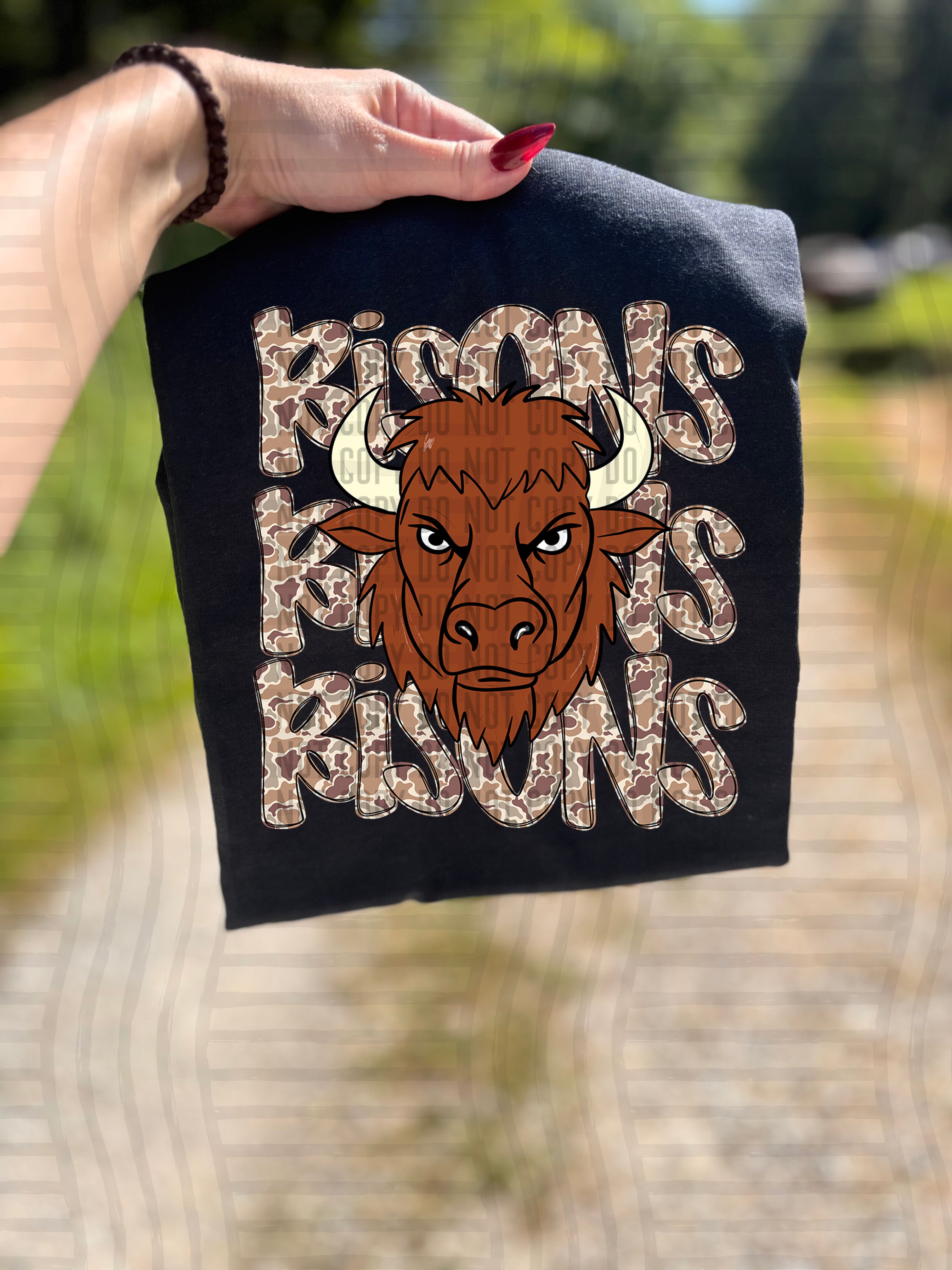 Camo Bisons – Earthline Customs