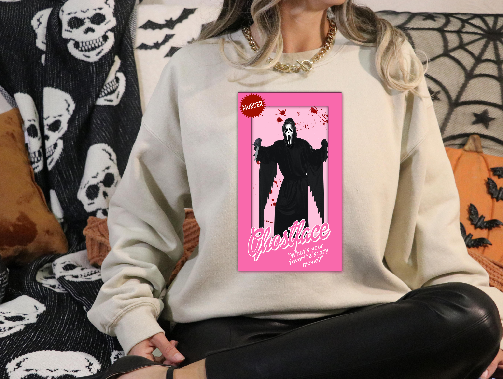 Ghostface, what's your favorite scary movie – Earthline Customs