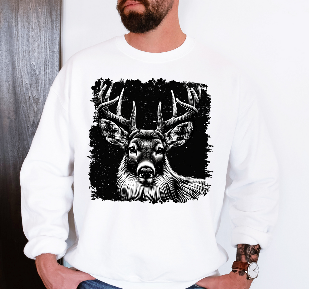 Black & White Deer – Earthline Customs