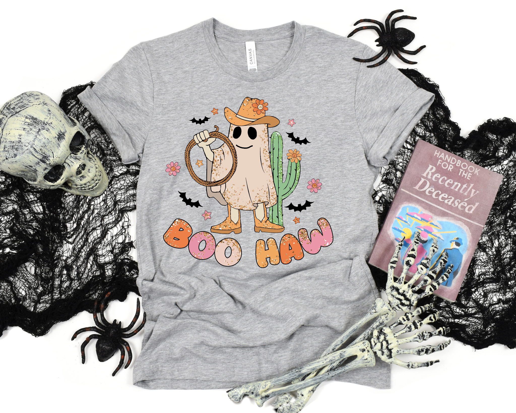 Boo Haw ghost and cactus – Earthline Customs