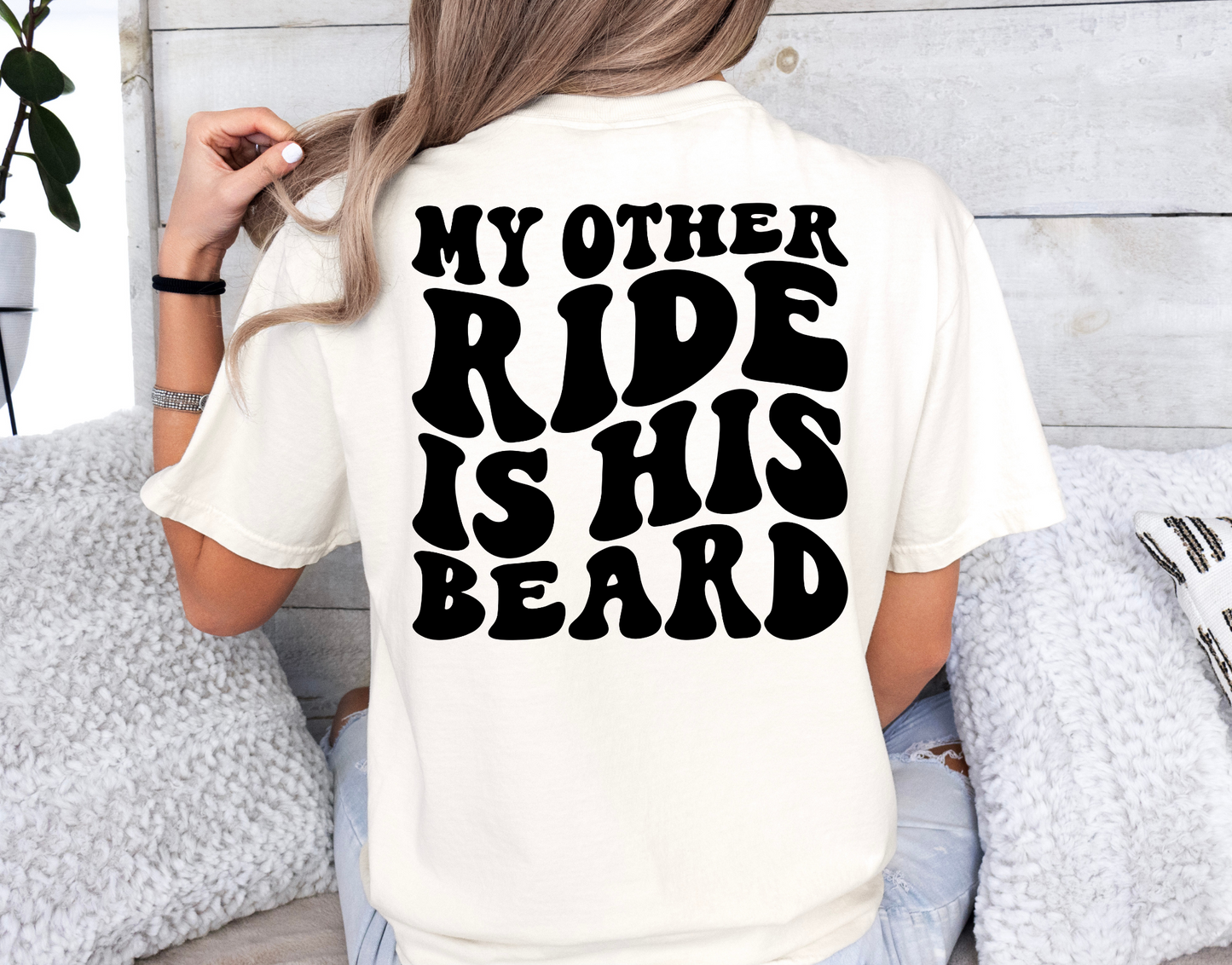 My Other Ride Is His Beard-BACK – Earthline Customs