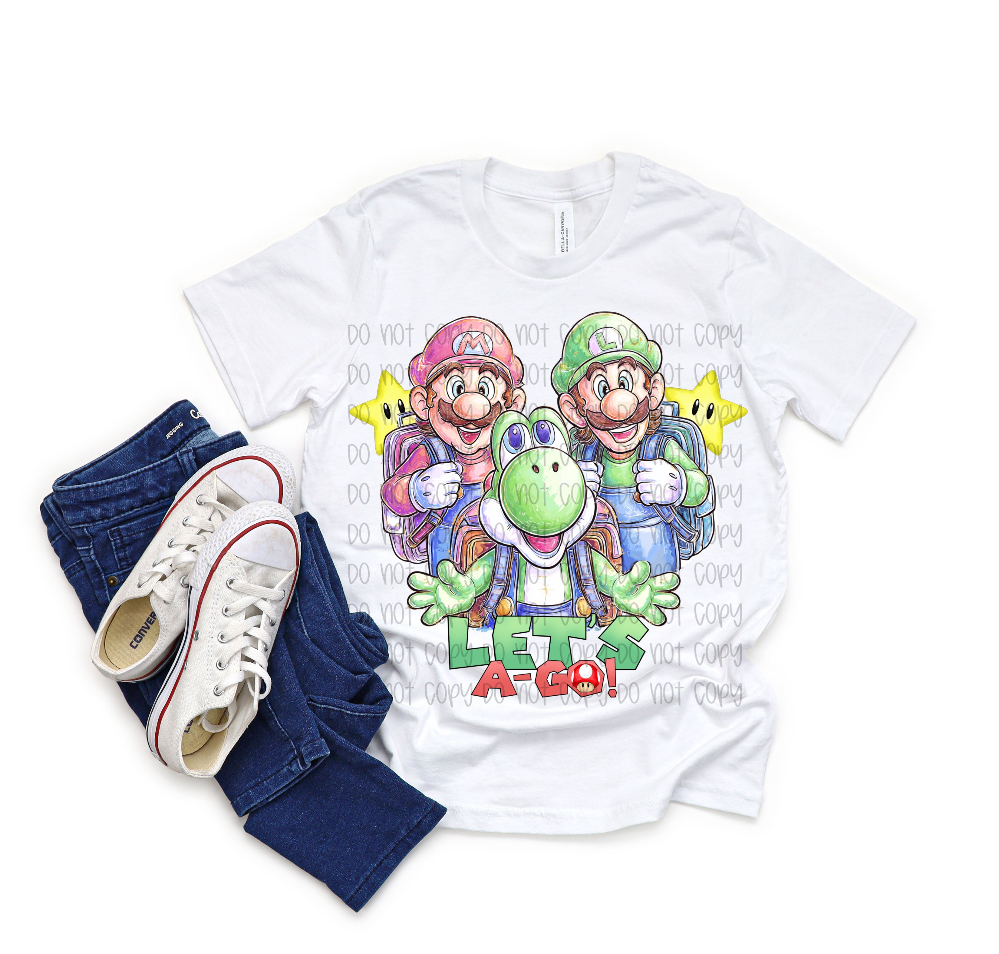 Let's A-Go! (mario) – Earthline Customs