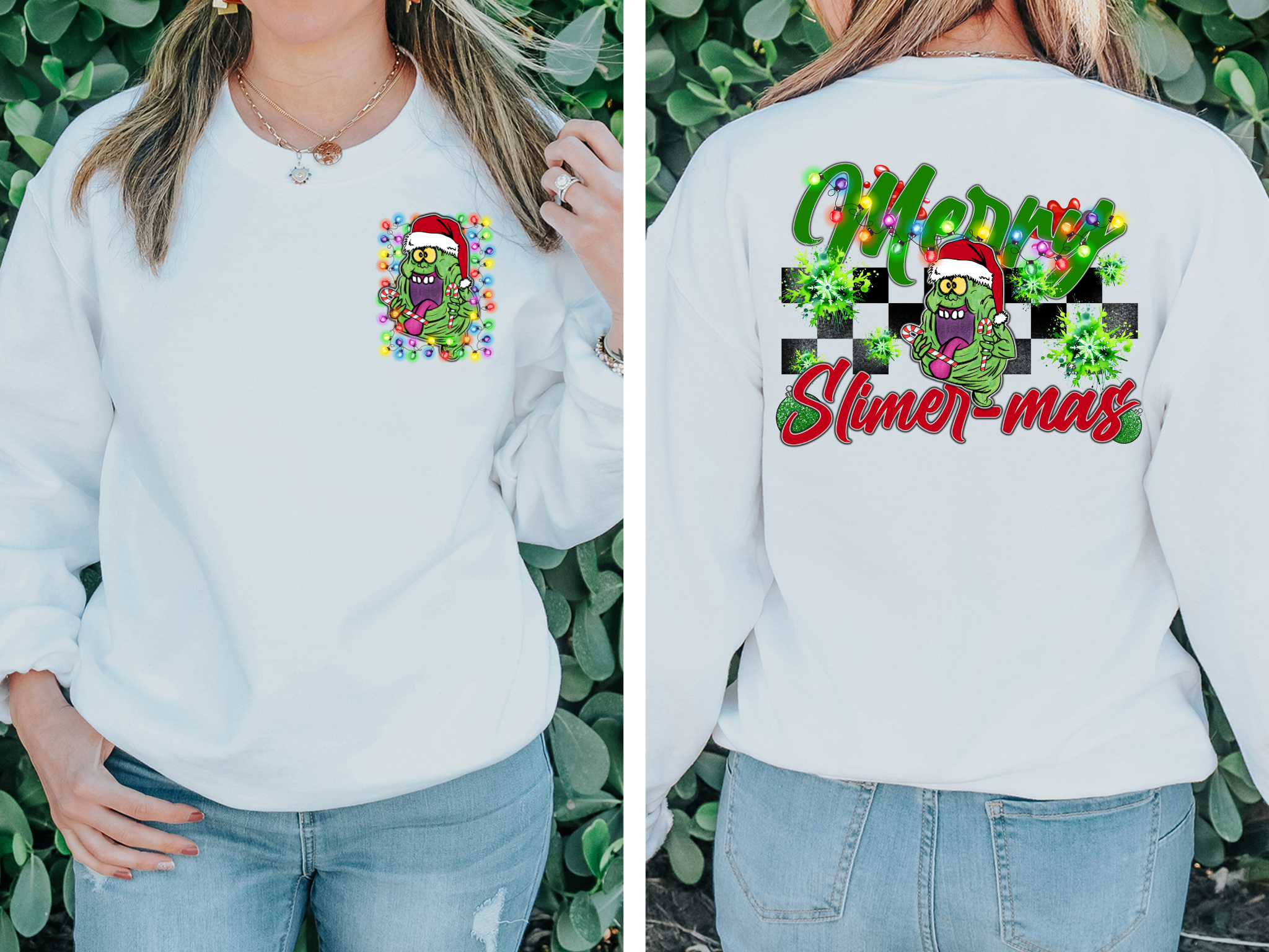 Merry slimer-mas - back – Earthline Customs