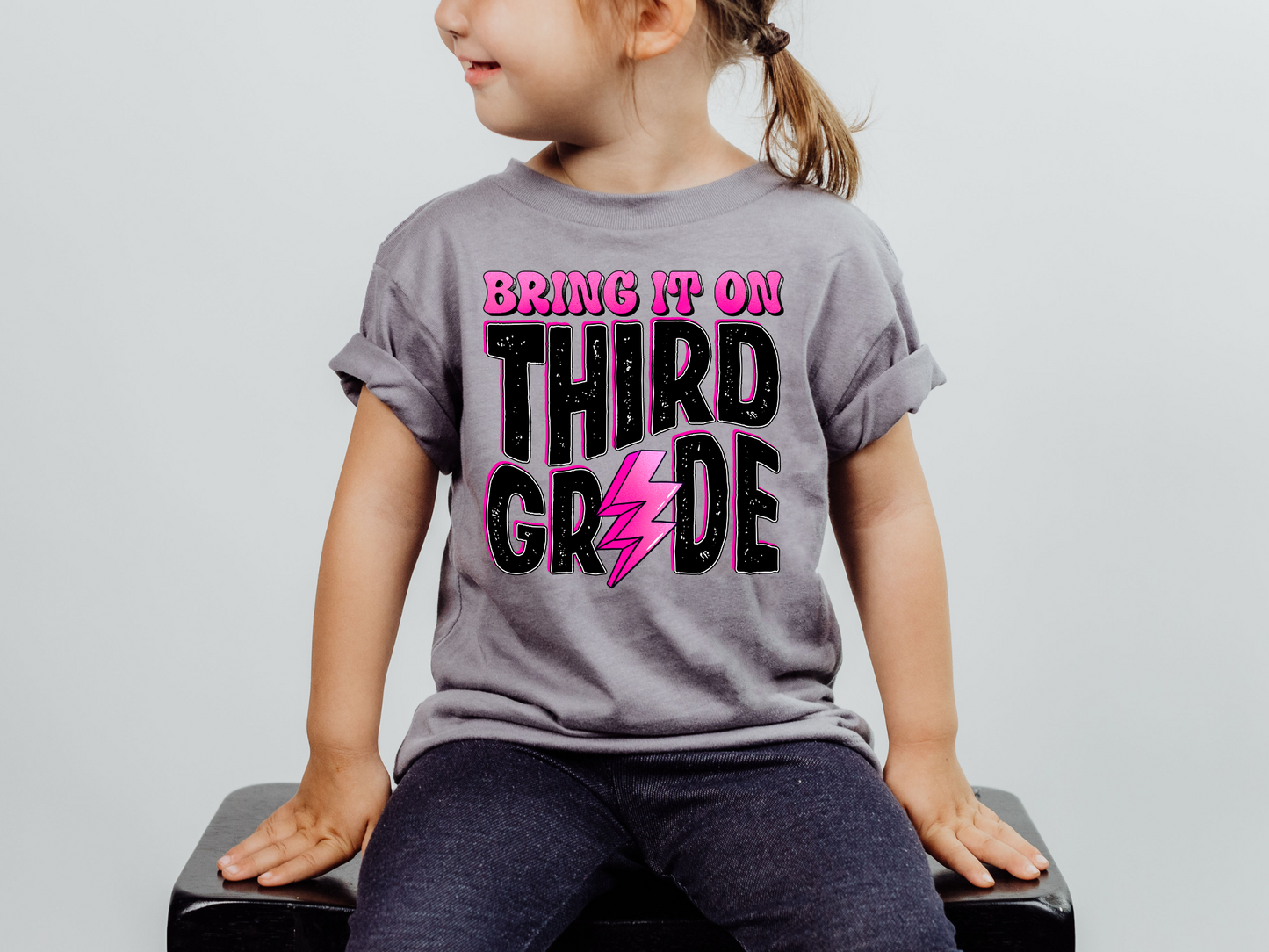 Bring it on third grade-pink – Earthline Customs