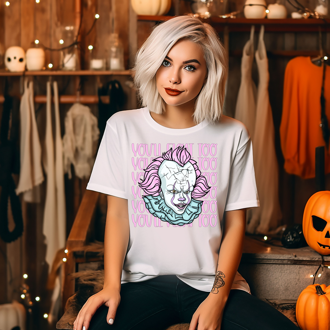 You'll float too pink pennywise – Earthline Customs