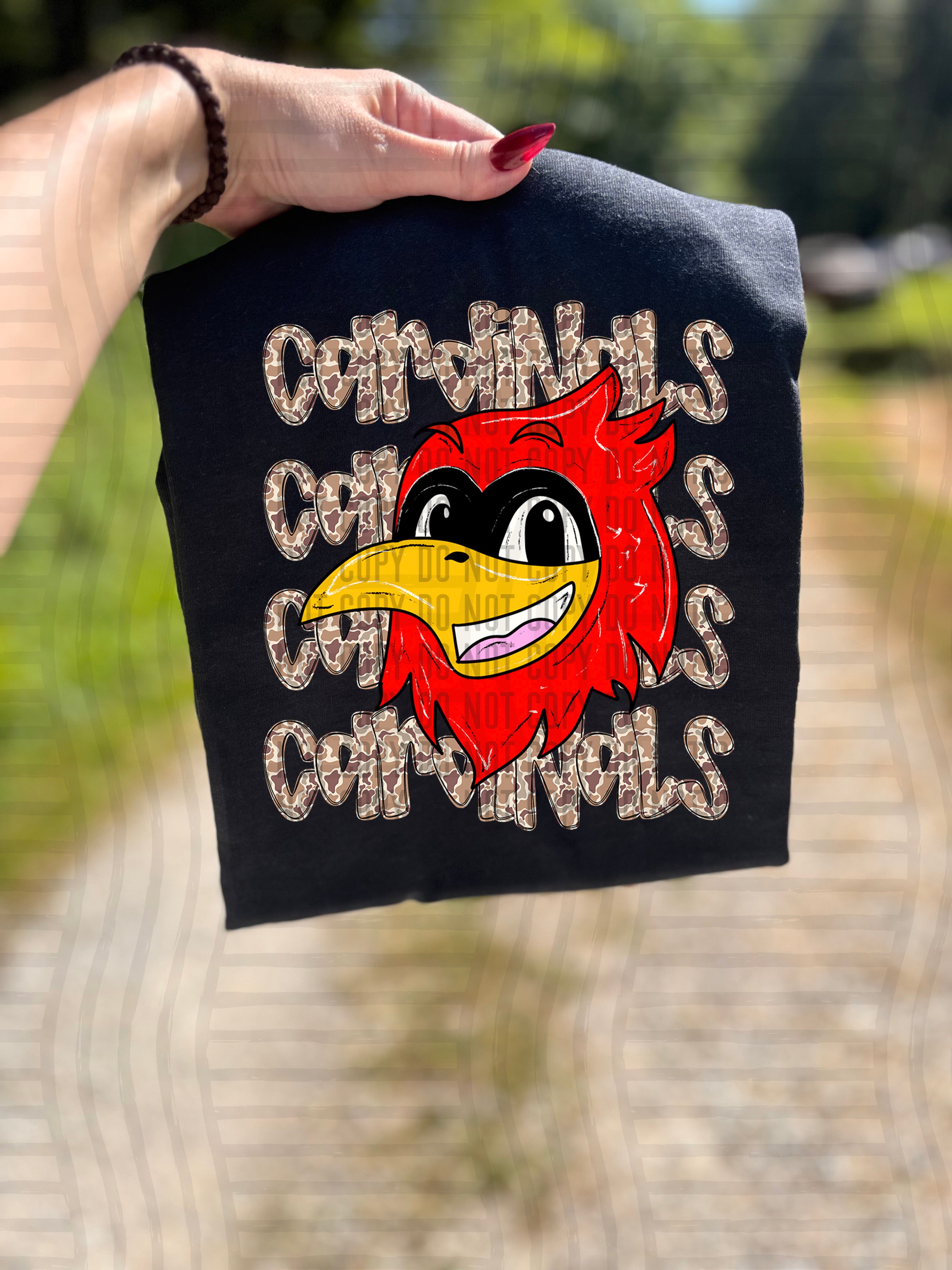 Camo Cardinals – Earthline Customs
