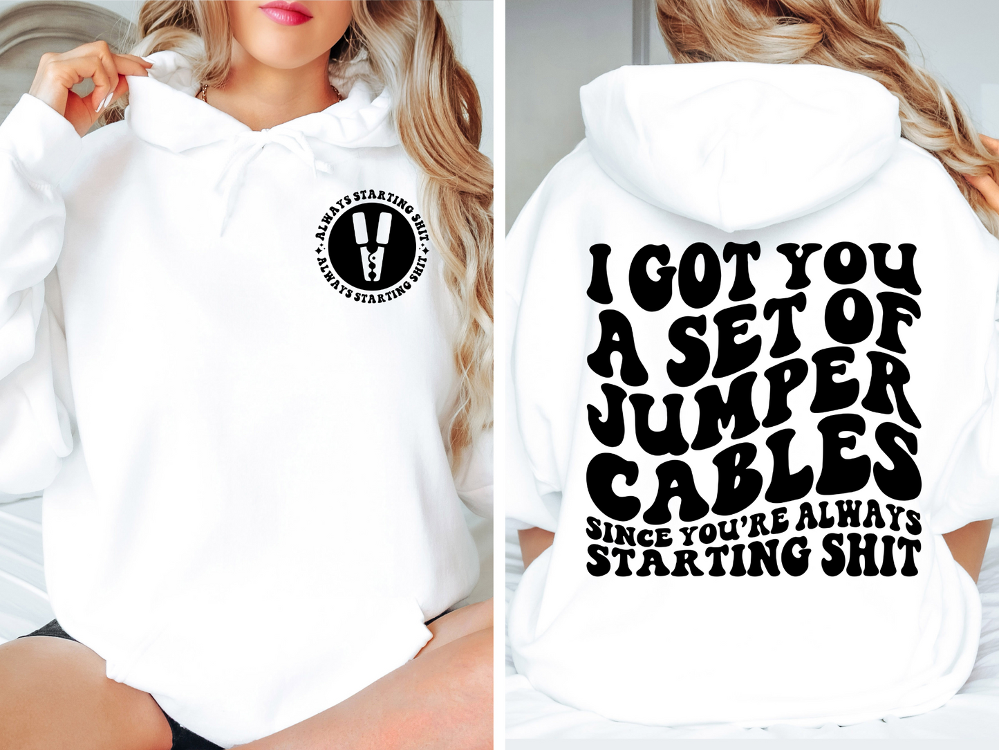 Always Starting Shit- BACK – Earthline Customs