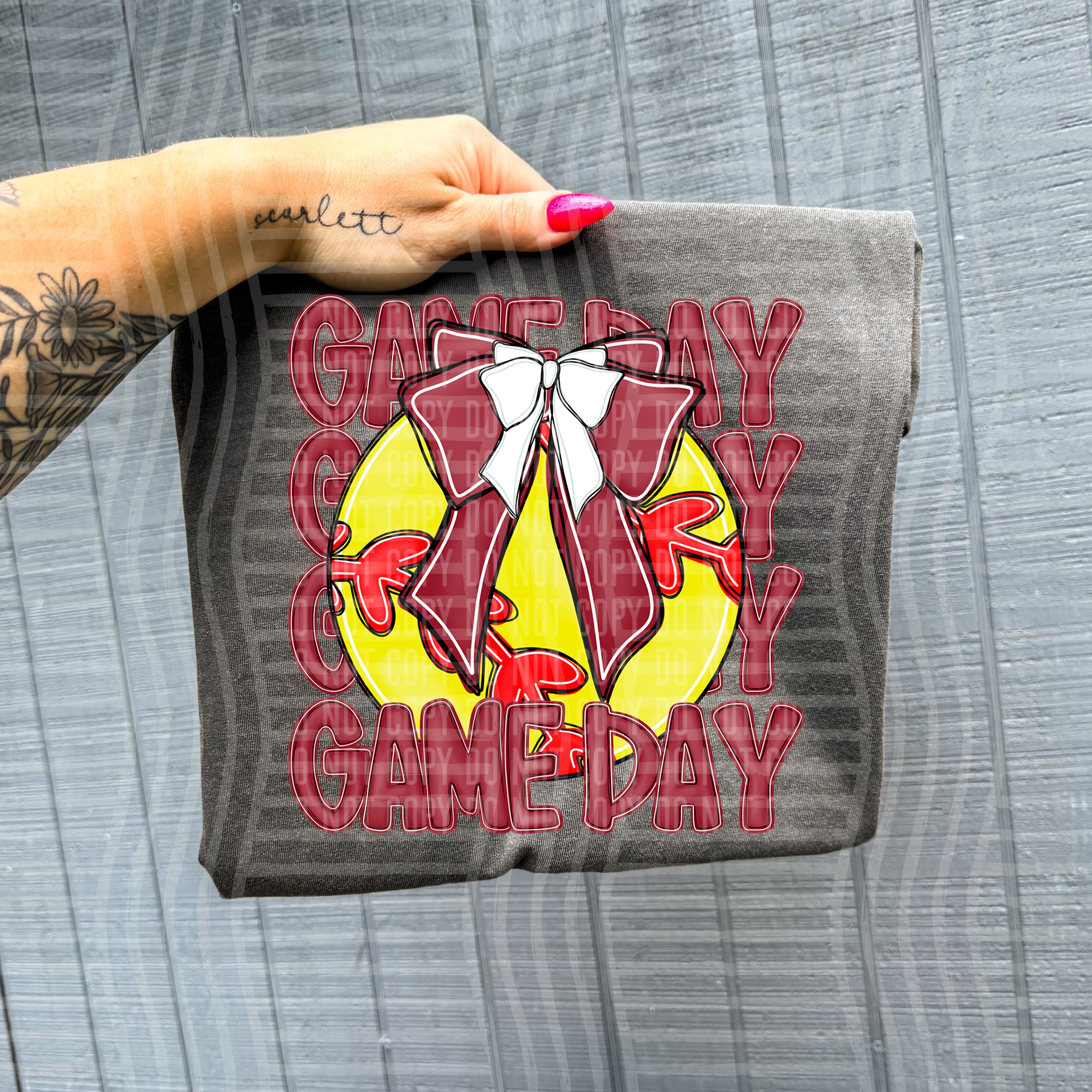 GAMEDAY SOFTBALL MAROON – Earthline Customs