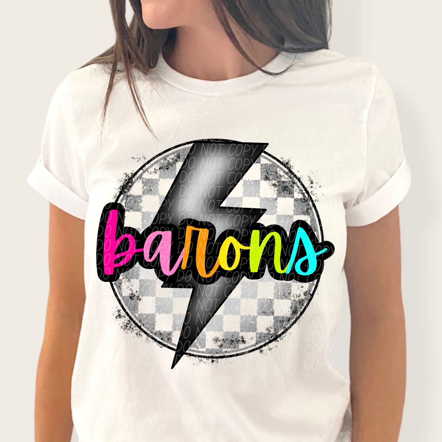 Rainbow Barons Checkered Bolt – Earthline Customs