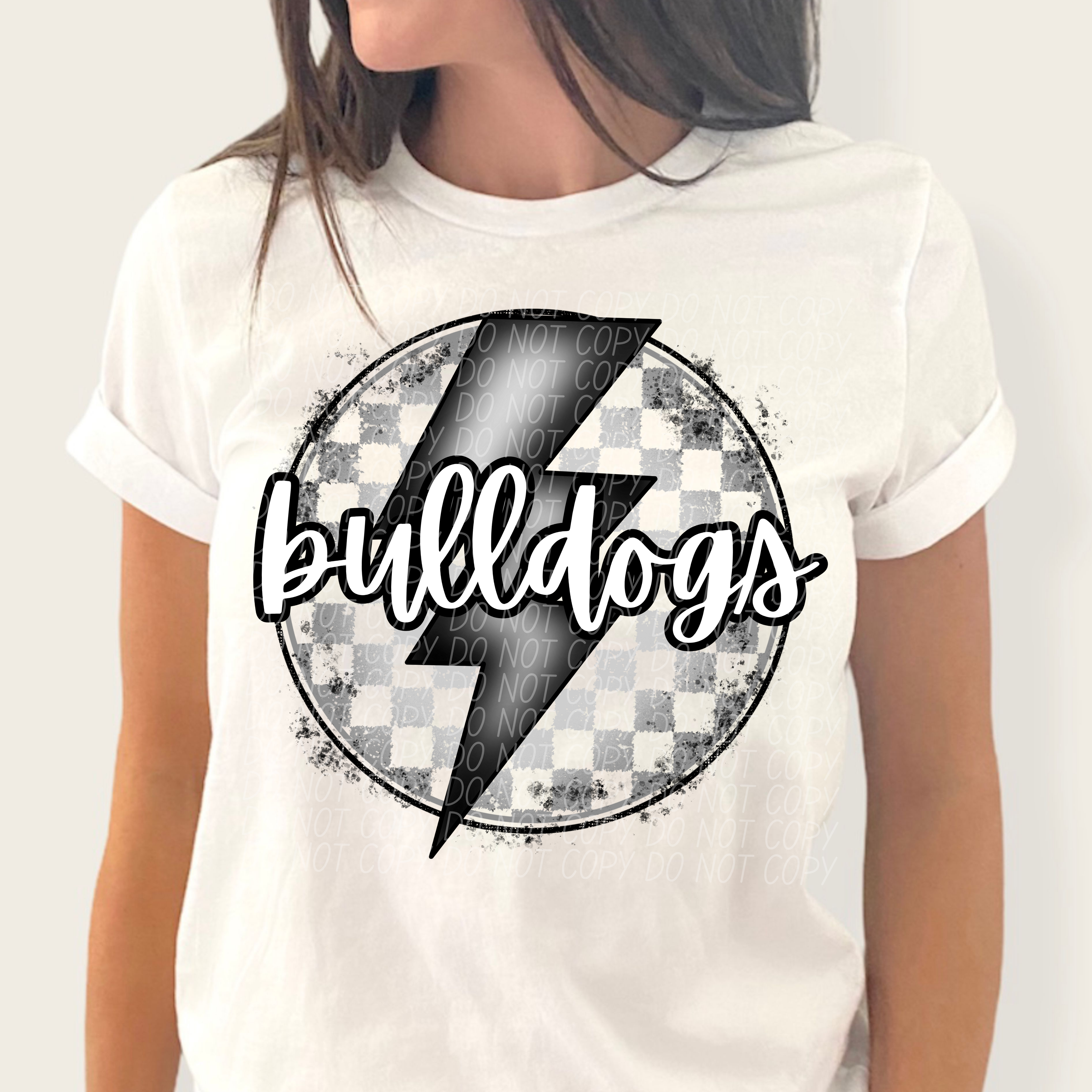 Bulldogs Checkered Bolt – Earthline Customs