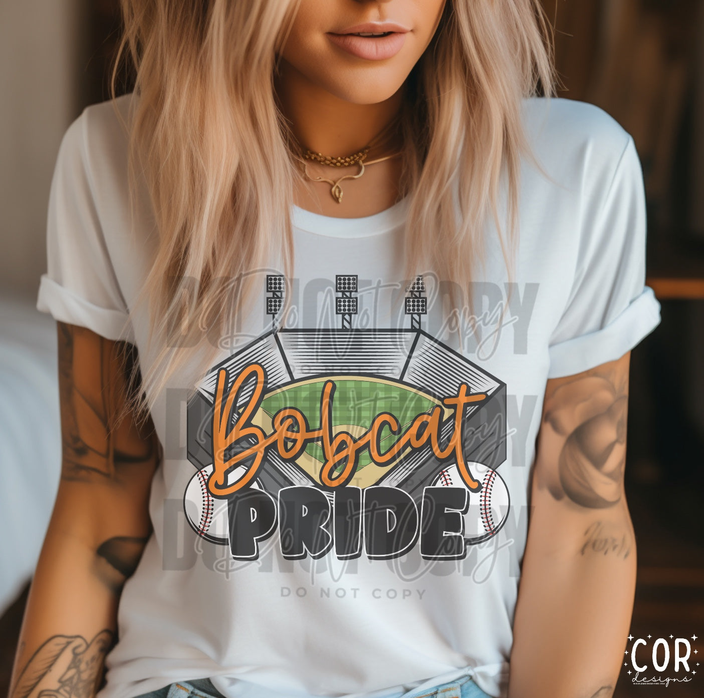 Bobcat Pride Orange Baseball Stadium – Earthline Customs