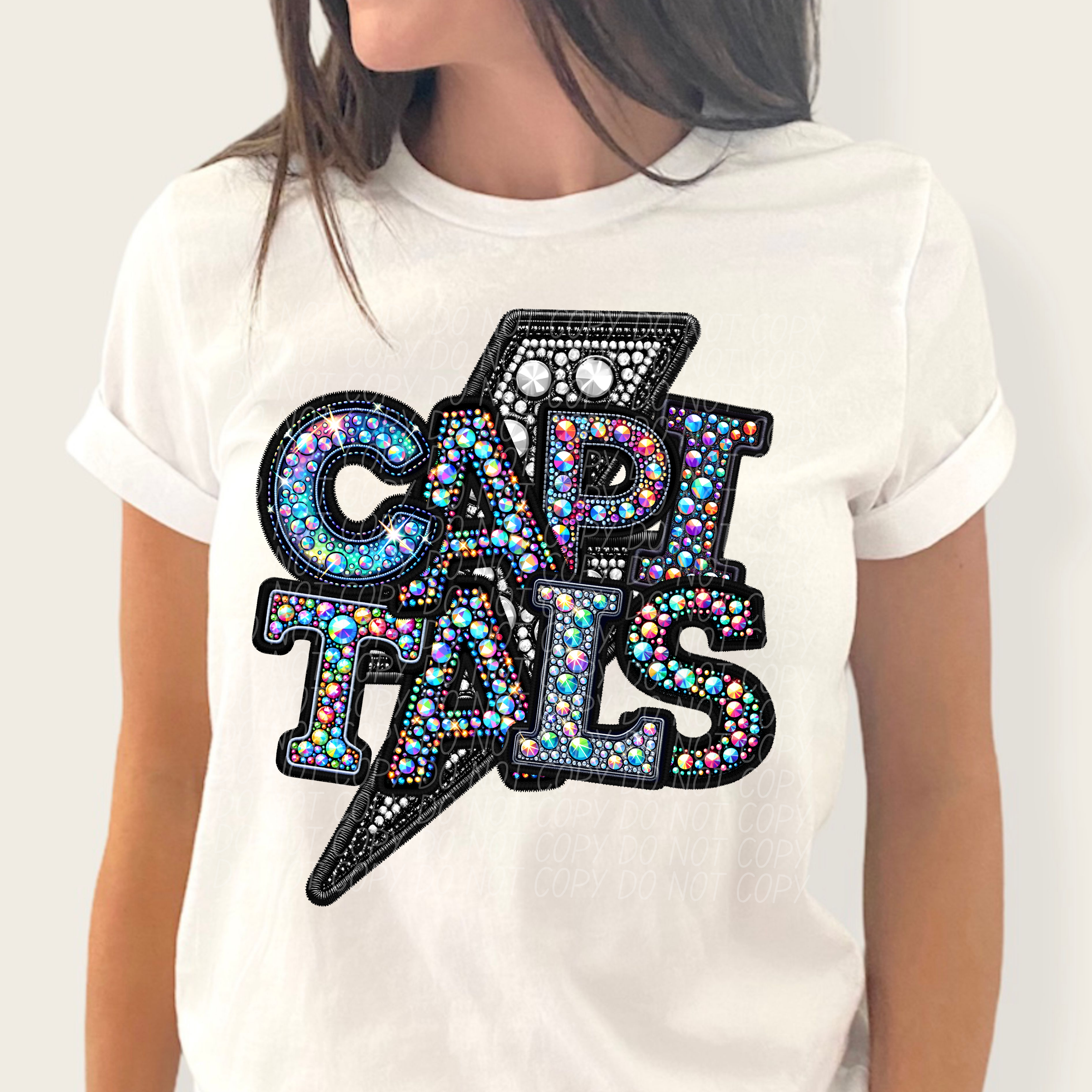 Capitals (Rhinestones) – Earthline Customs