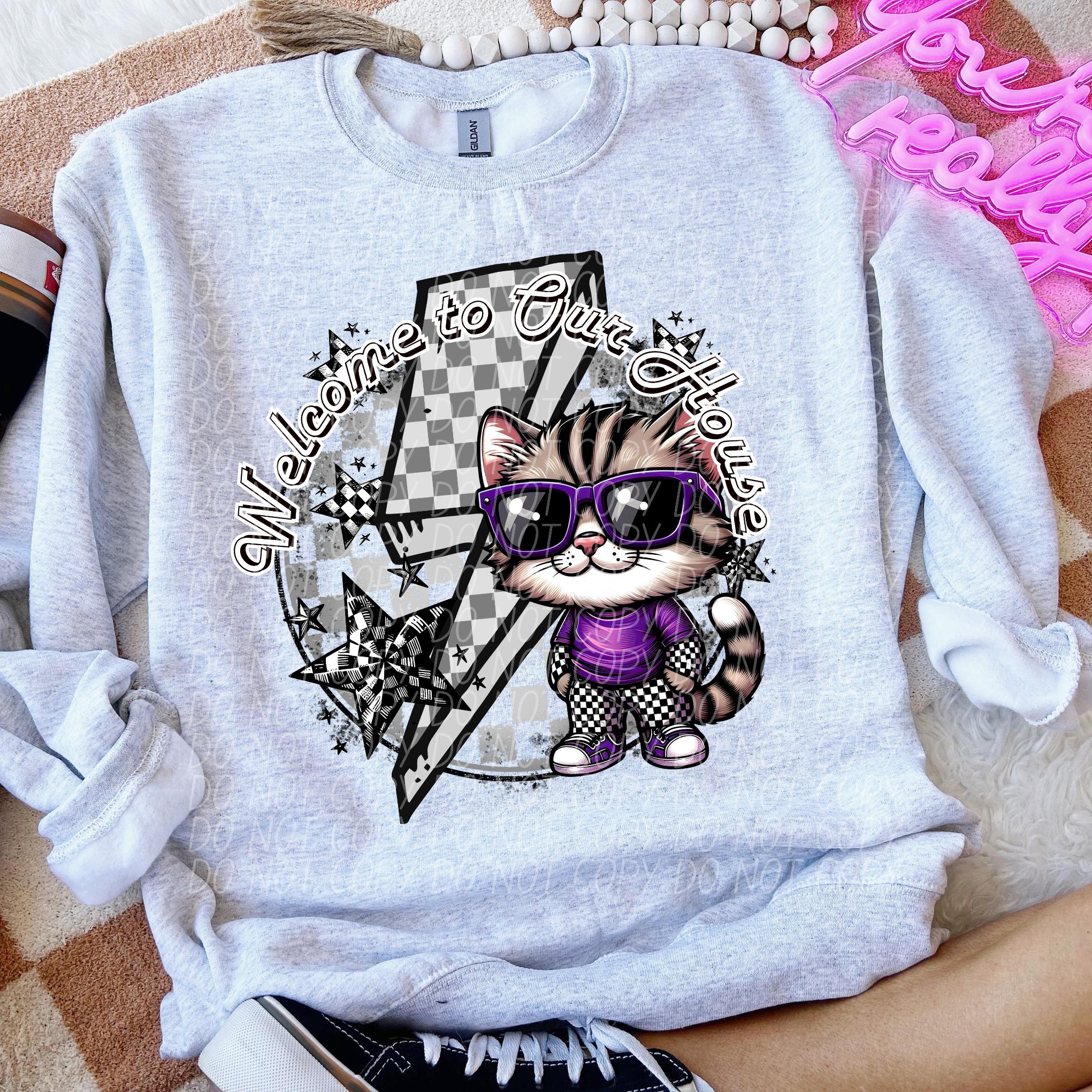 Welcome to our house cats (checkered) – Earthline Customs