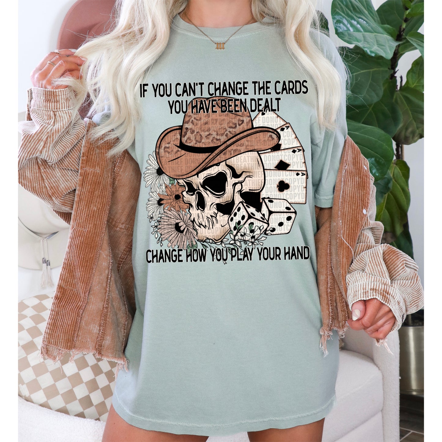 Change How You Play Your Hand -DTF Transfer – Earthline Customs