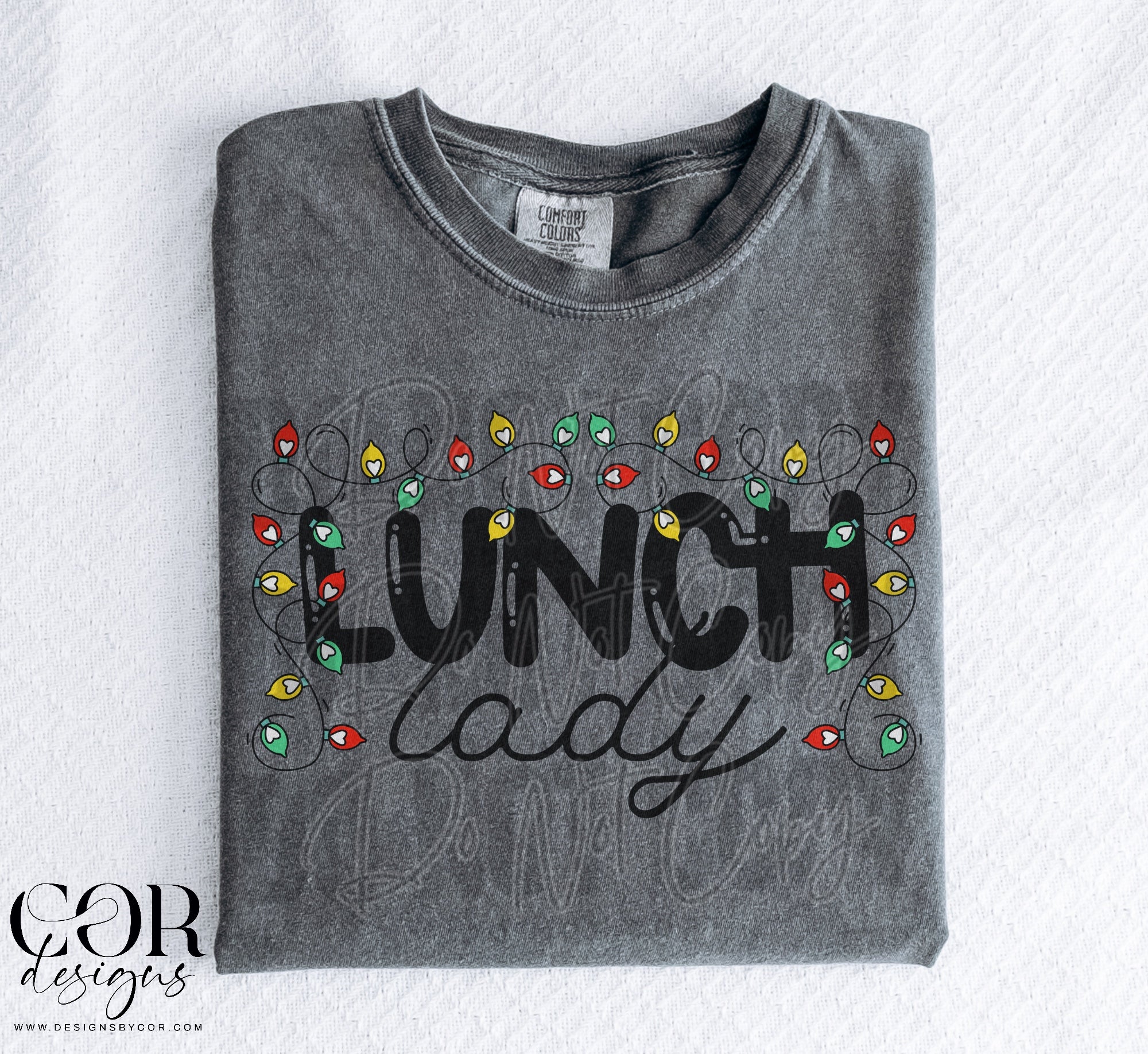 Lunch Lady (Christmas lights ) – Earthline Customs