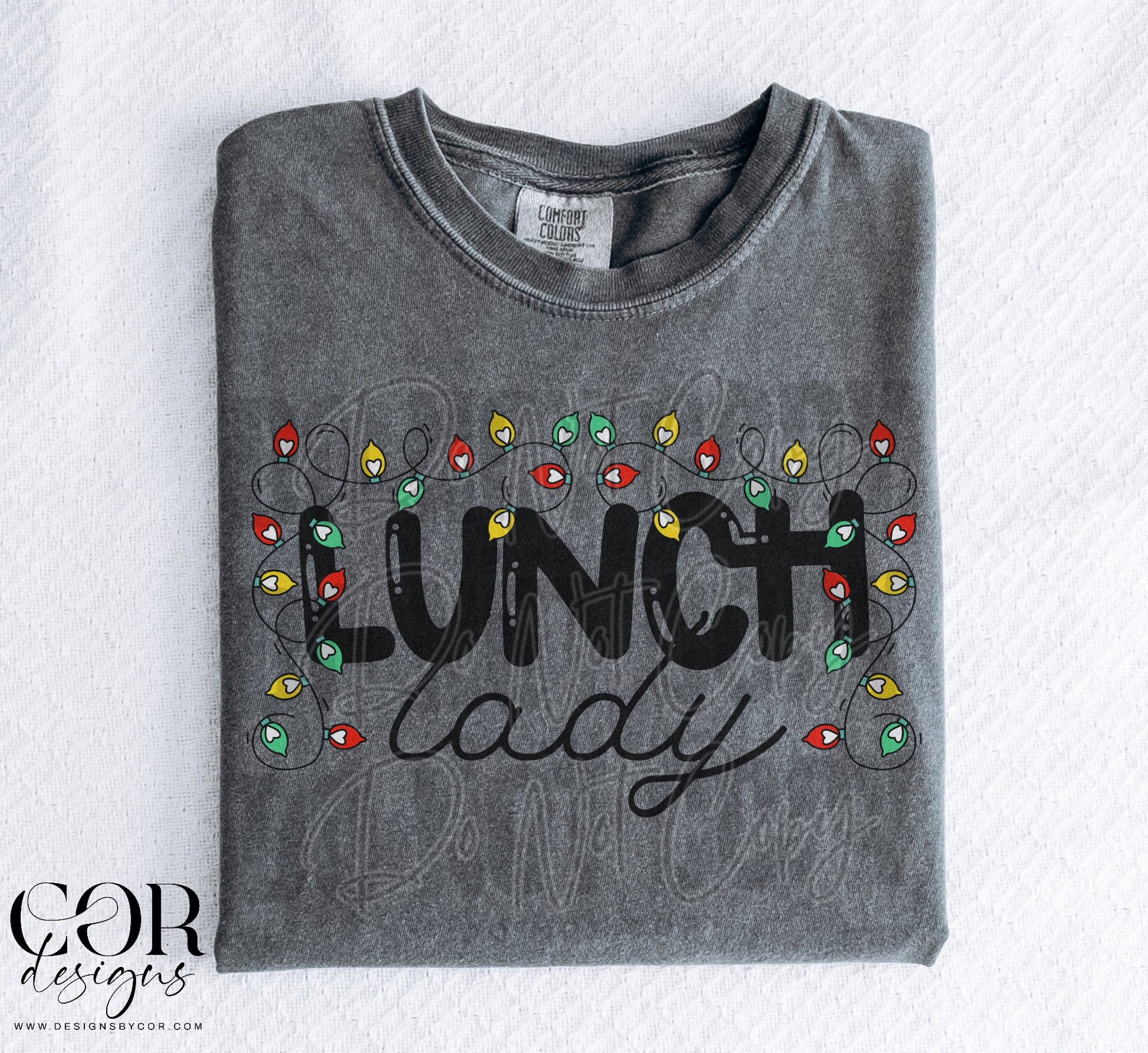 Lunch Lady (Christmas lights ) – Earthline Customs