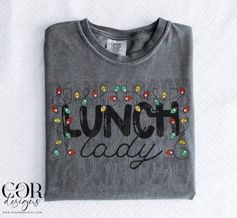 Lunch Lady (Christmas lights ) – Earthline Customs