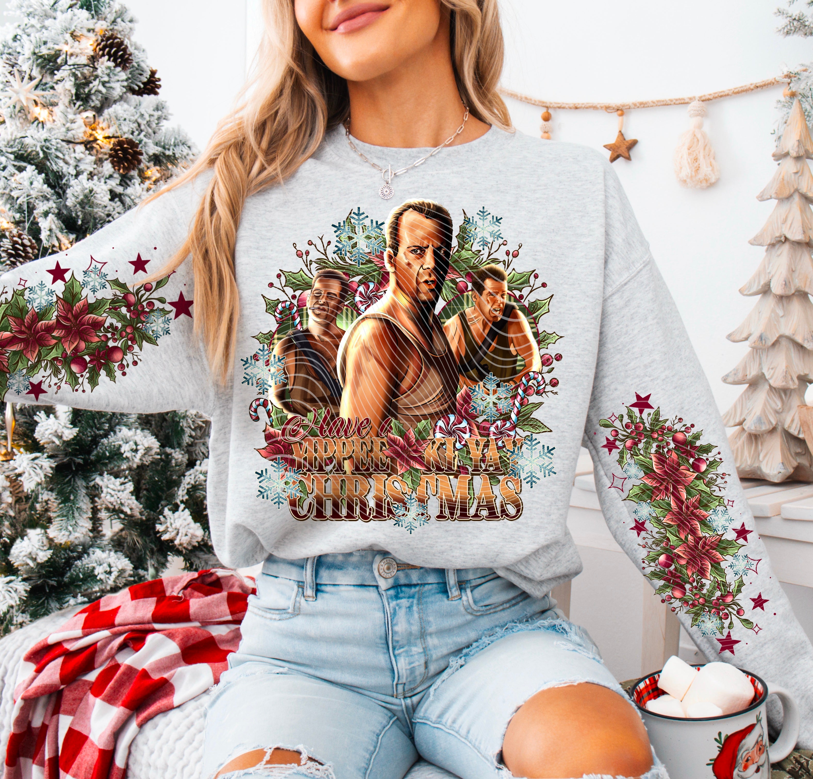 Have a Yippee Ki Yay Christmas - FRONT – Earthline Customs