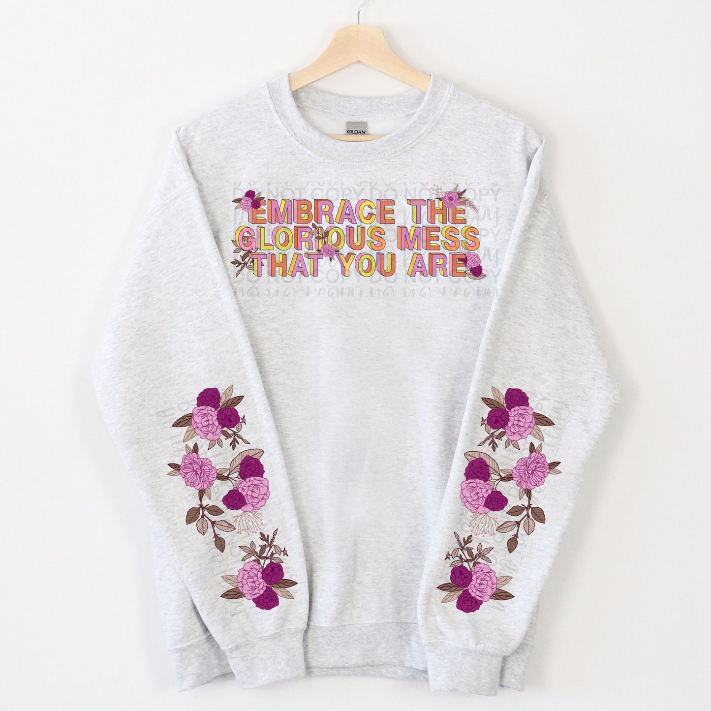 Embrace The Glorious Mess That You Are-RIGHT SLEEVE – Earthline Customs