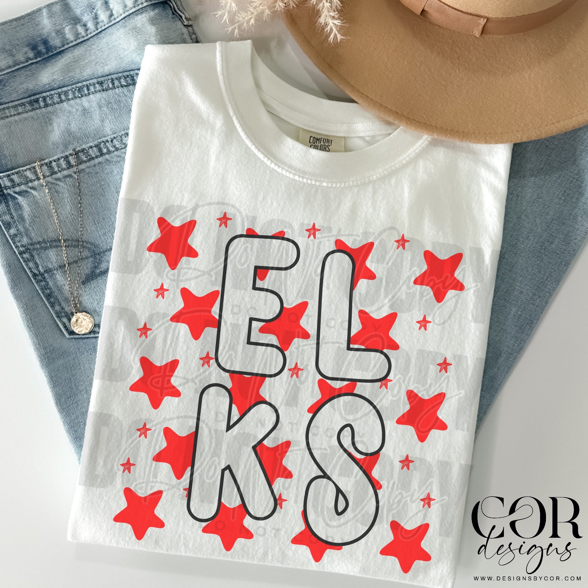 Elks Red Stars – Earthline Customs