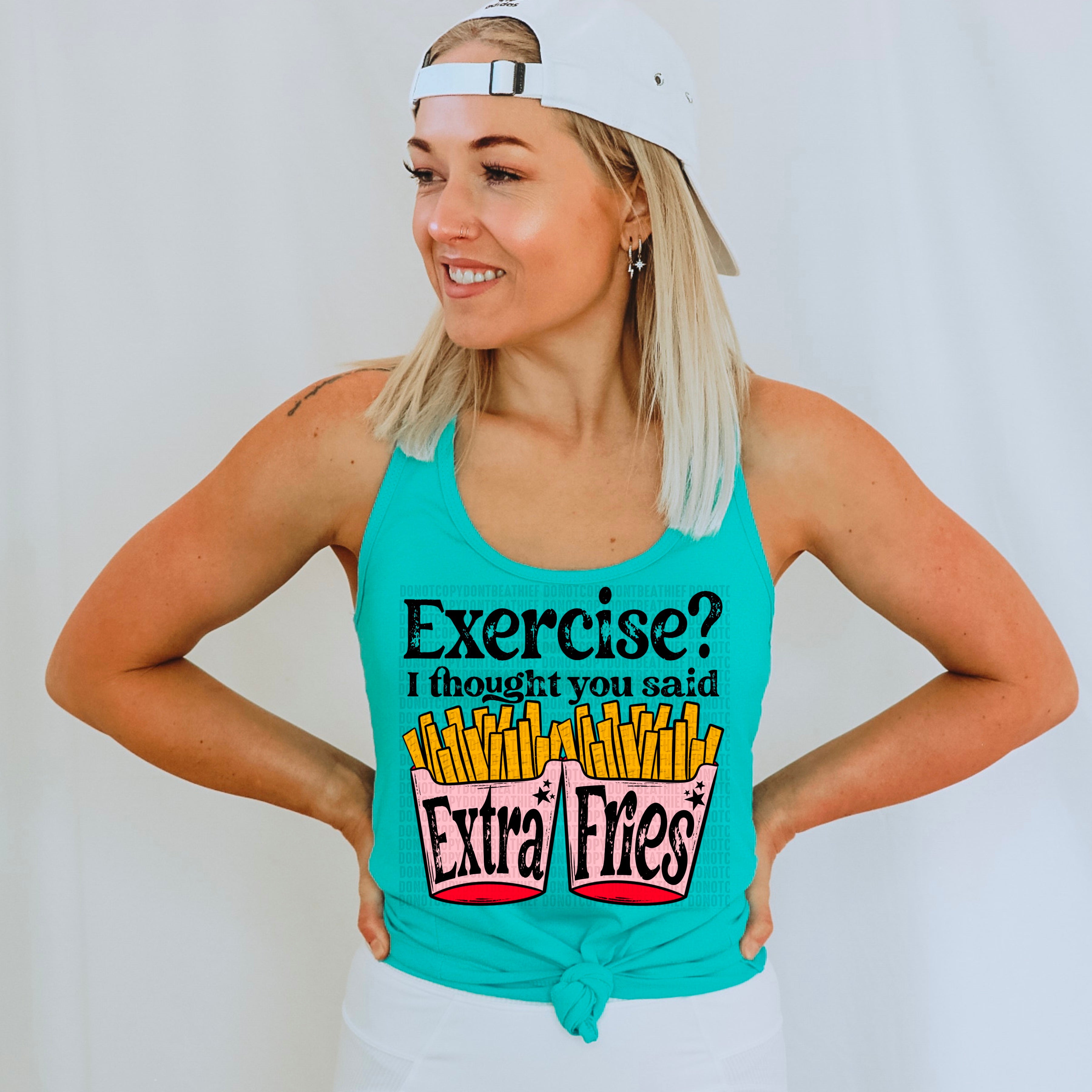 Exercise? Extra Fries – Earthline Customs